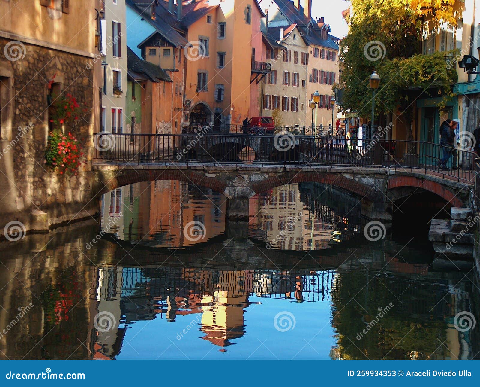 Annecy editorial stock photo. Image of spring, architecture - 259934353