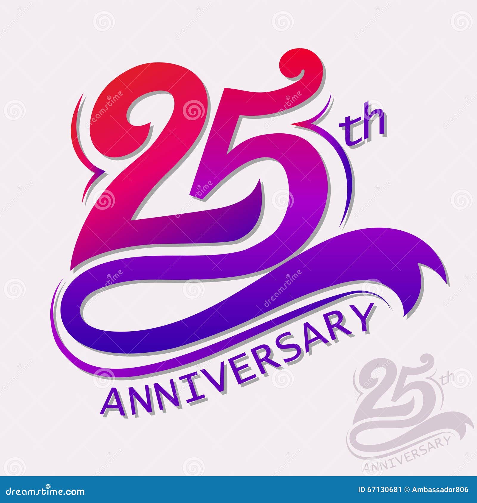 125 Th Anniversary Design Template. 125th Years Vector And Illustration ...