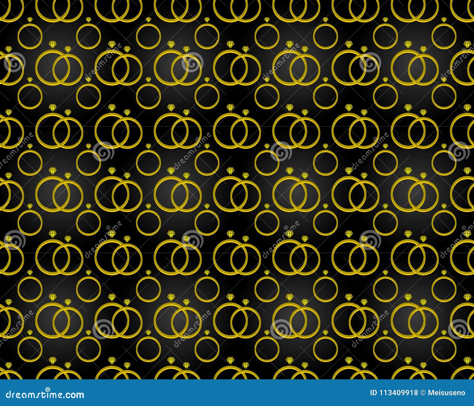 Anniversary Pattern Background Shaped Diamond Ring Stock Vector ...