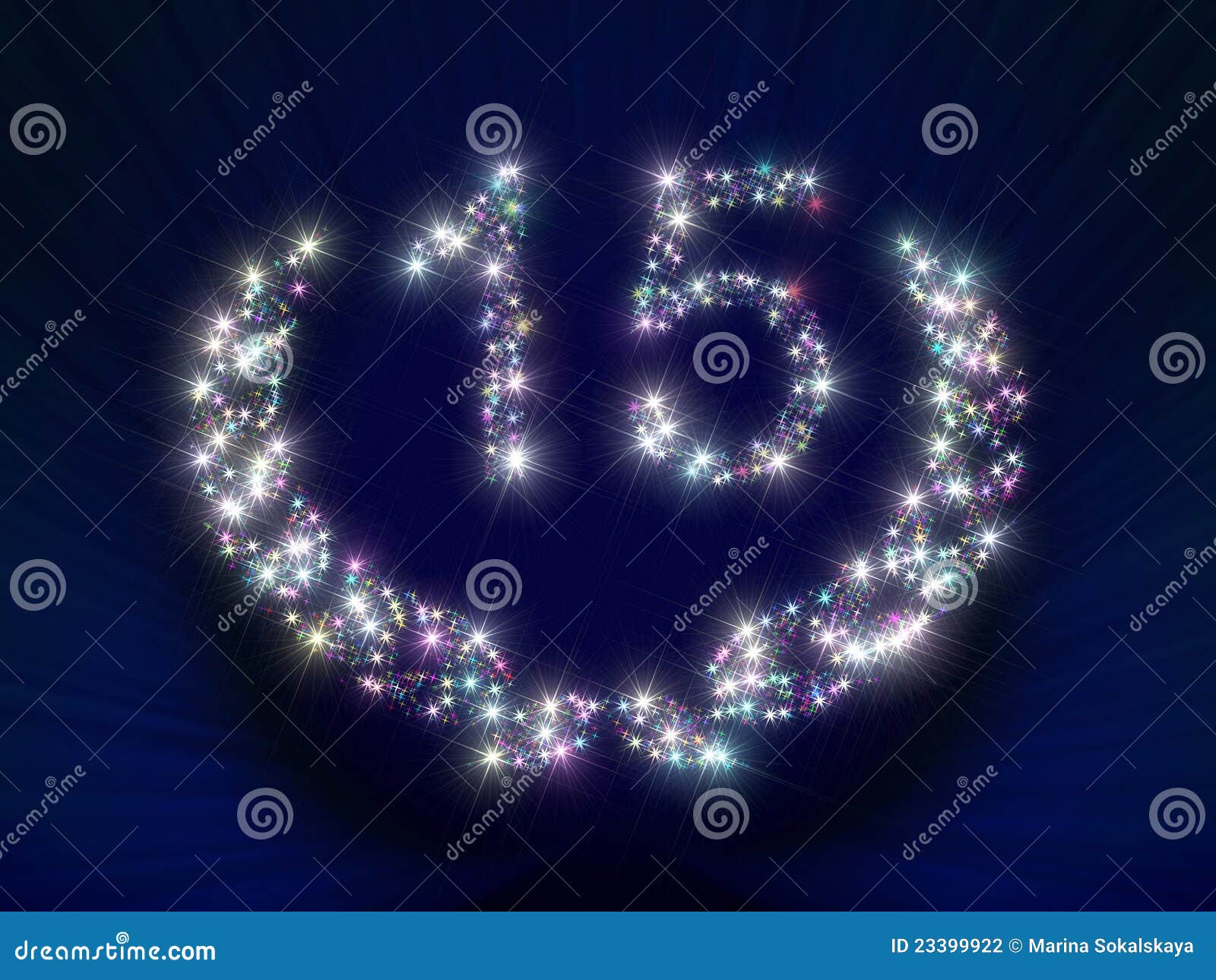 Anniversary Stars Number 15 Years Royalty-Free Illustration ...