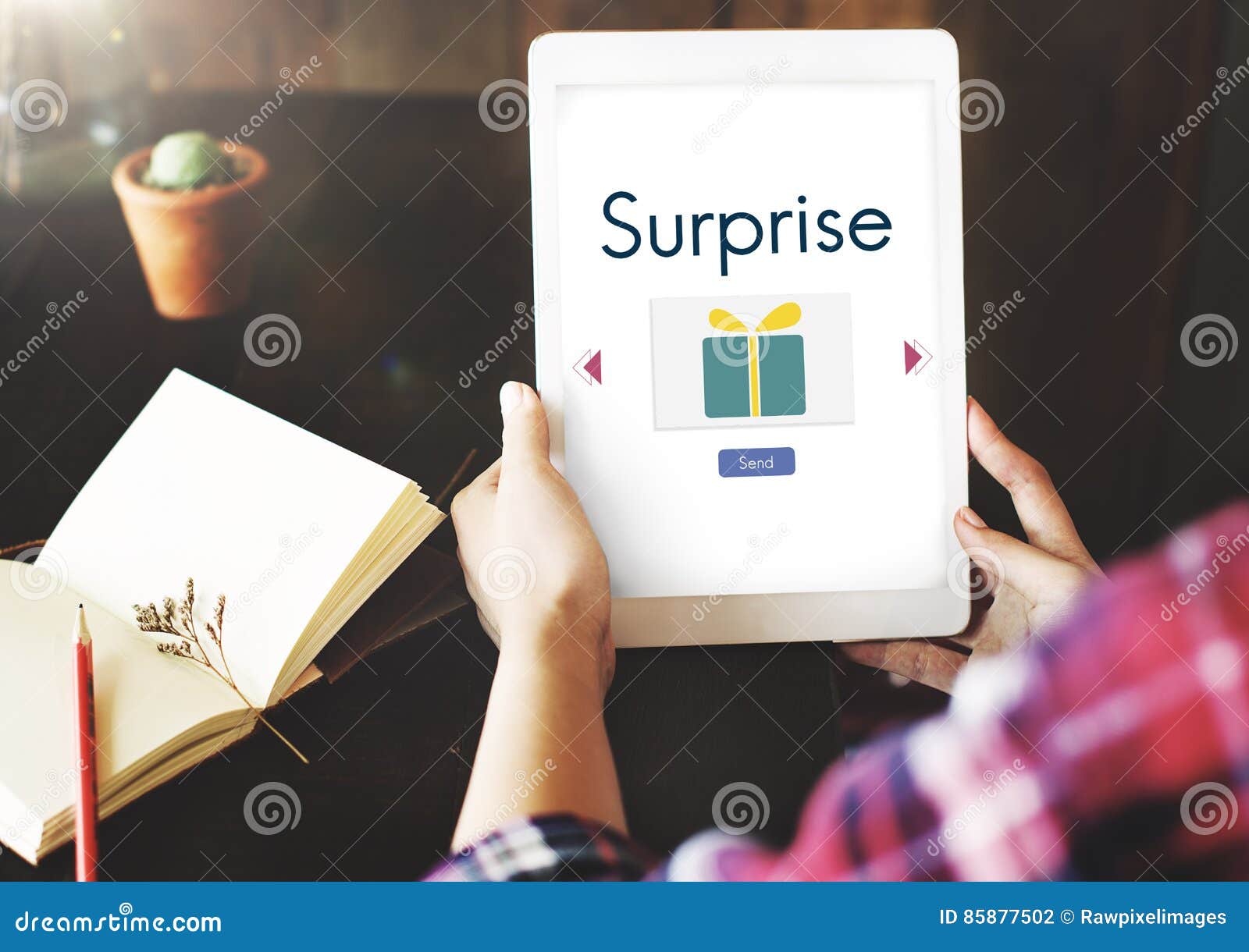 Anniversary Surprise Event Present Concept Stock Photo - Image of ...