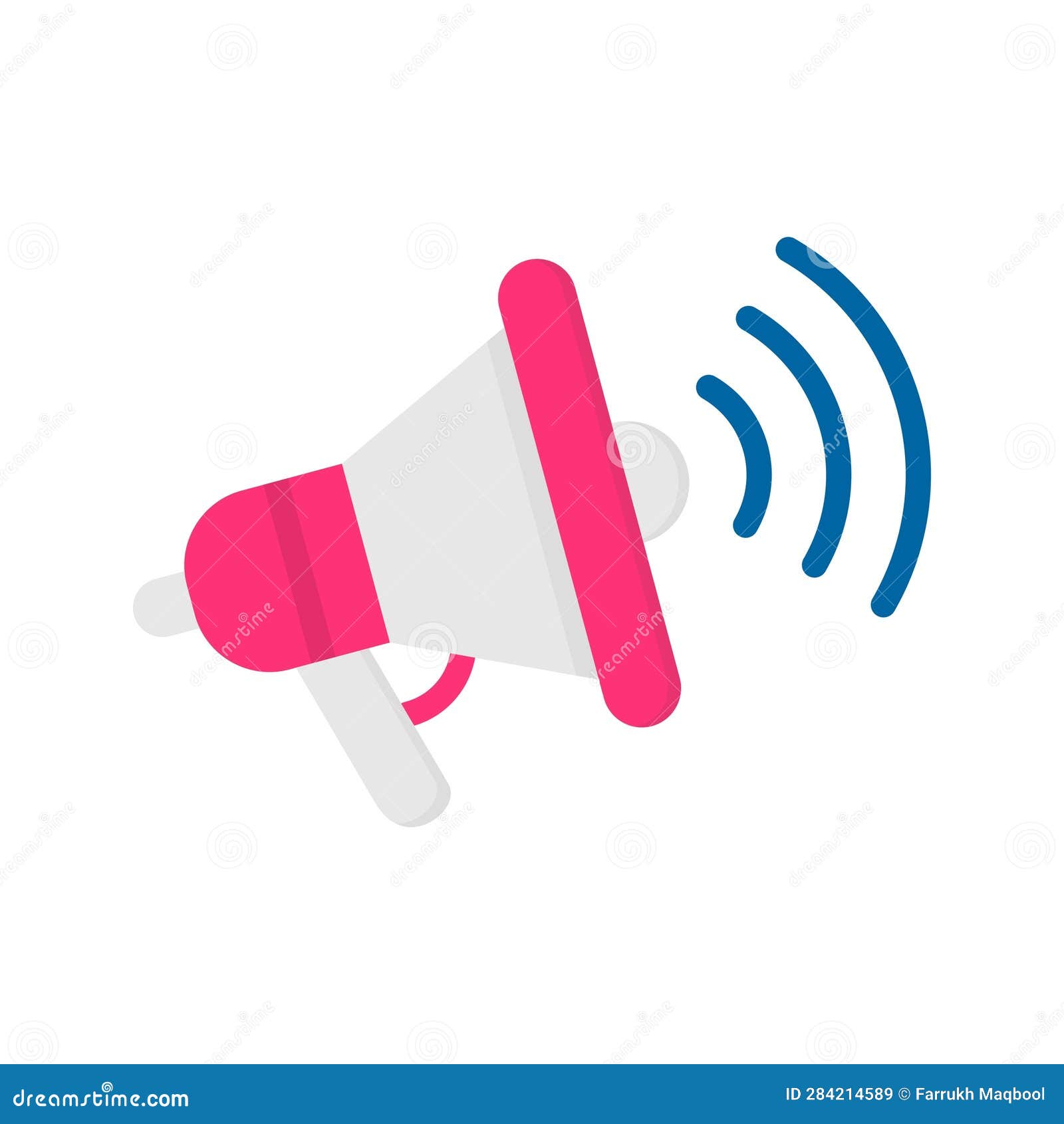 Announcement Icon Image. stock vector. Illustration of icon - 284214589