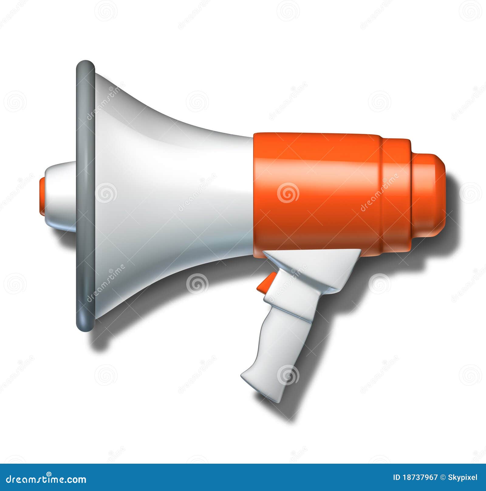 Announcement symbol stock illustration. Illustration of public - 18737967