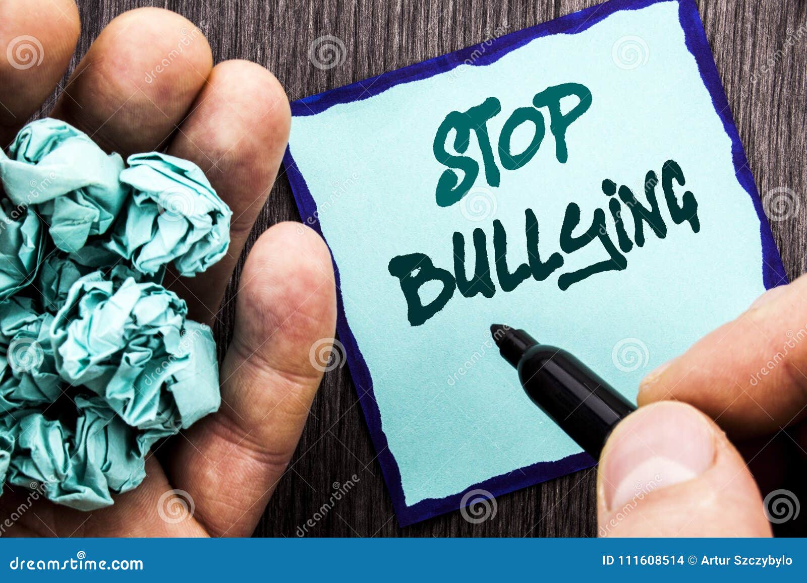 Announcement Text Showing Stop Bullying. Business Concept for Awareness ...