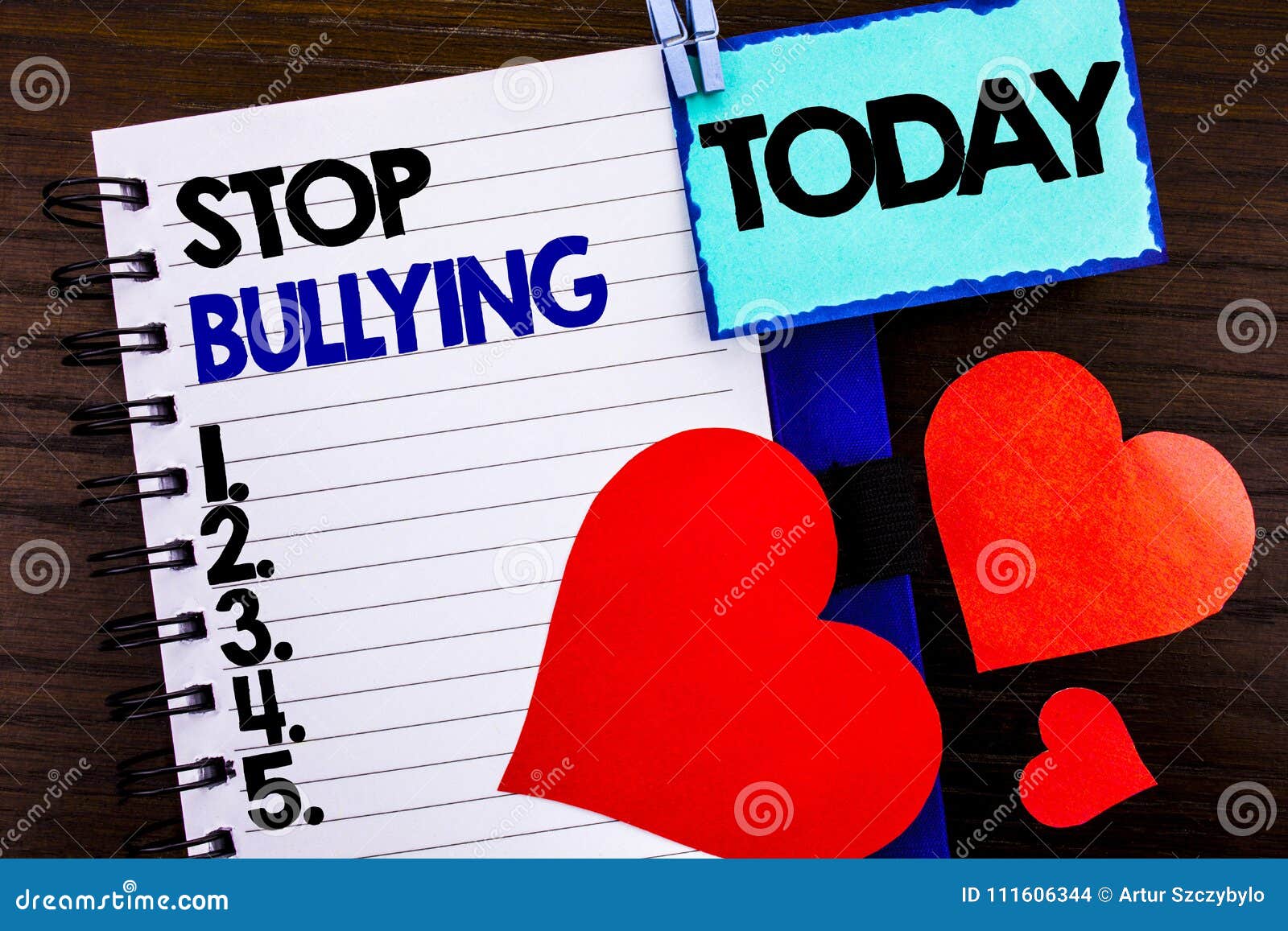 Announcement Text Showing Stop Bullying. Concept Meaning Awareness ...