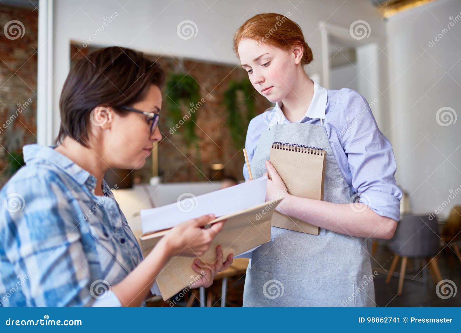 Dissatisfied client stock image. Image of notepad, displeased - 98862741