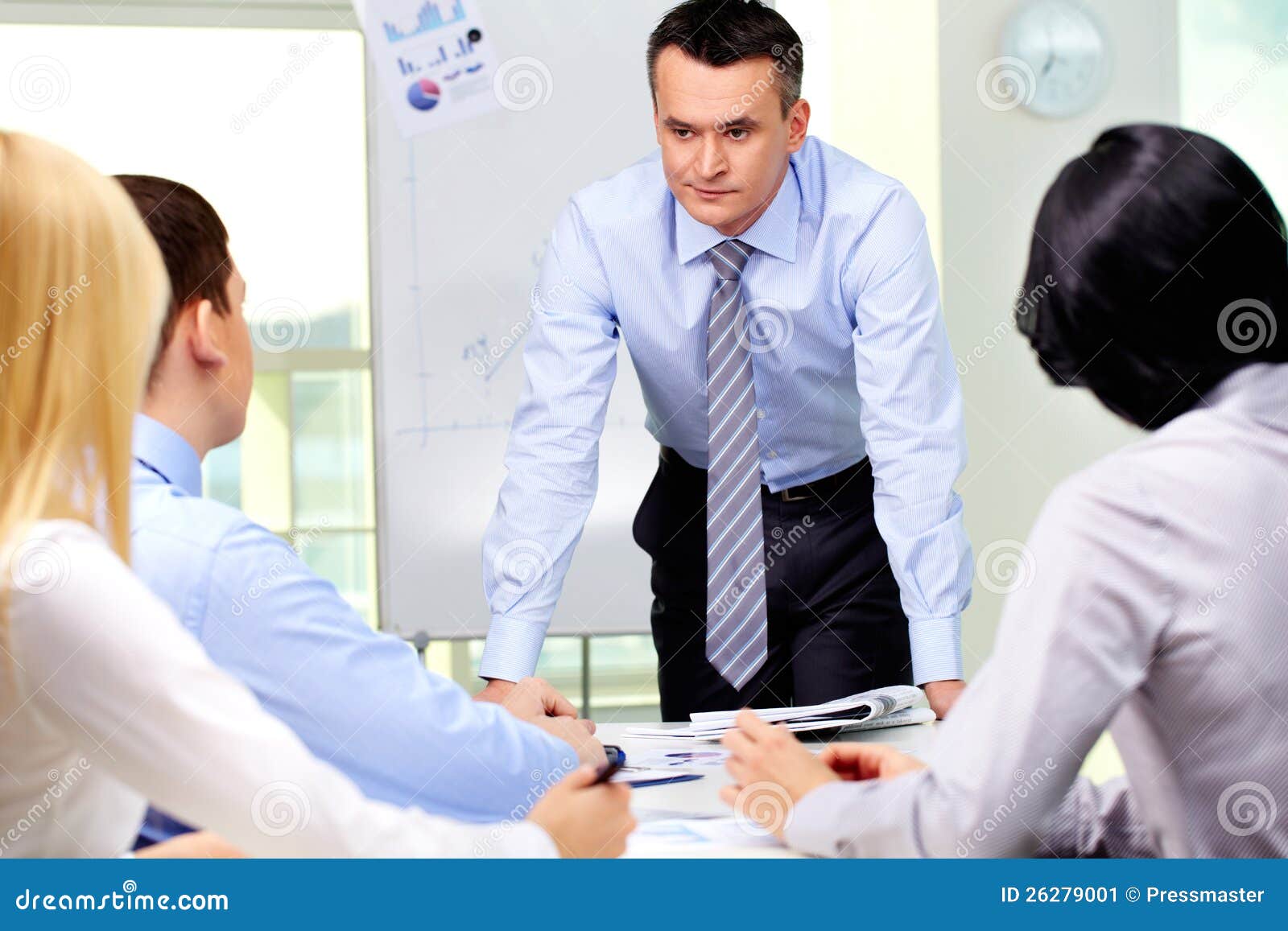 Annoyed manager stock image. Image of annoyed, corporate - 26279001