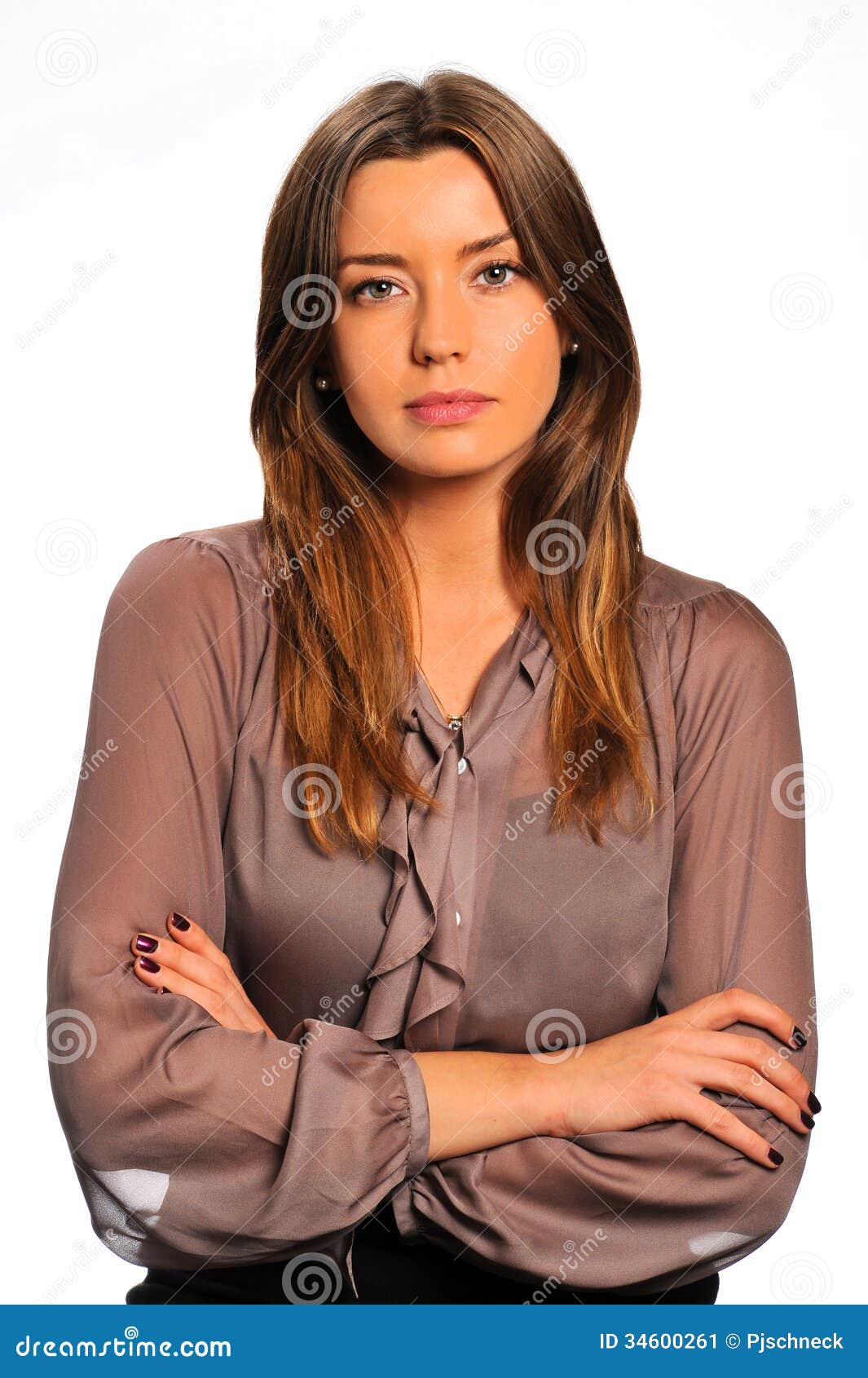 Annoyed woman stock image. Image of manager, serious - 34600261