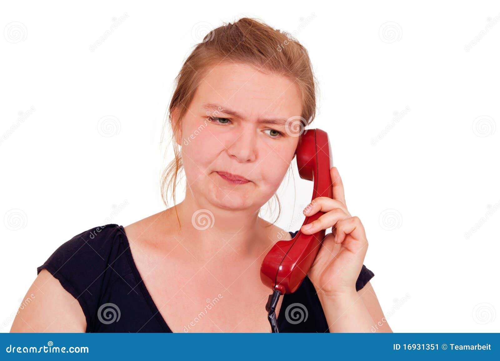 Annoying call stock image. Image of bugged, call, displeased - 16931351