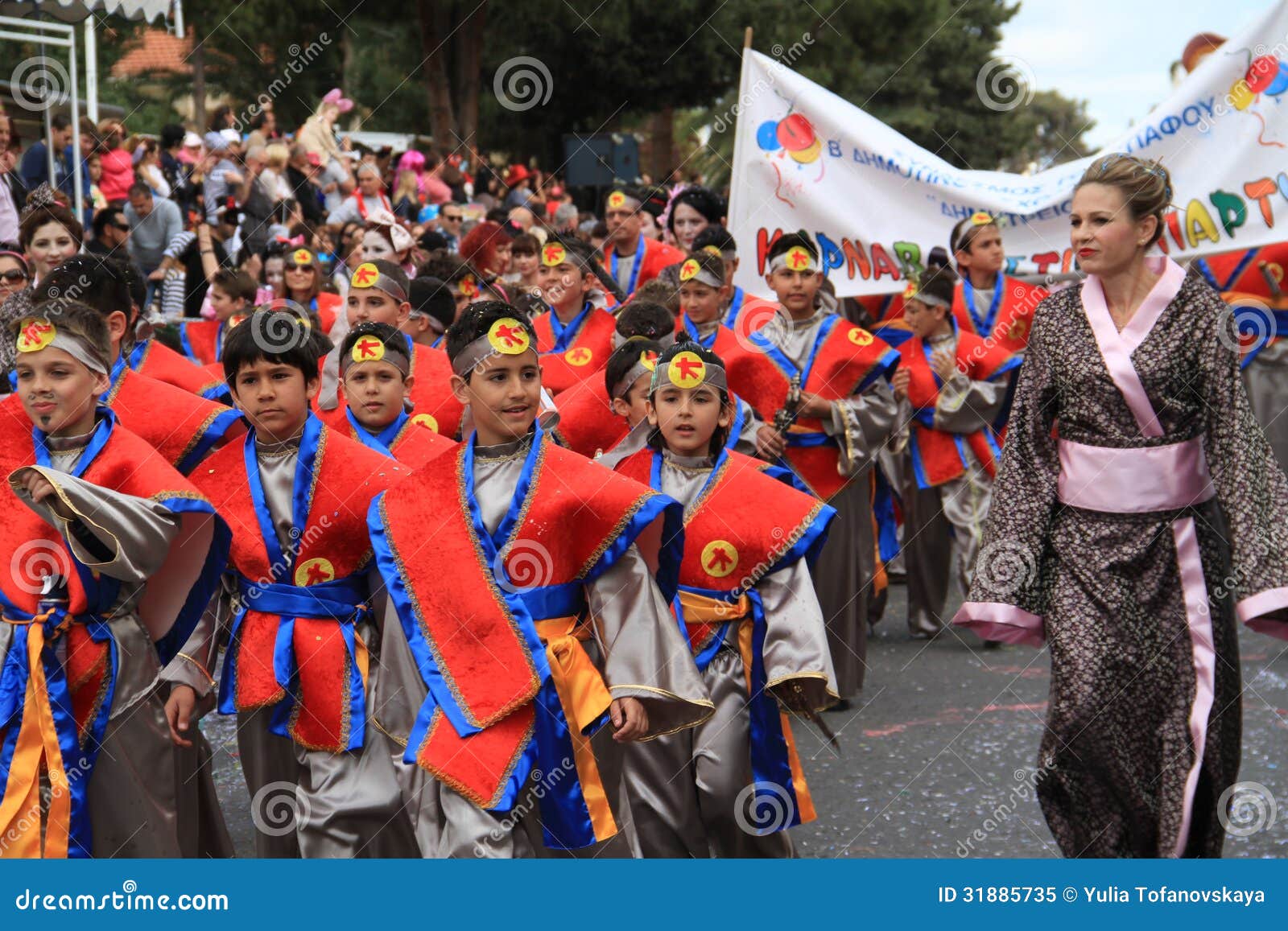 Annual Carnival Procession. Editorial Image - Image of culture ...
