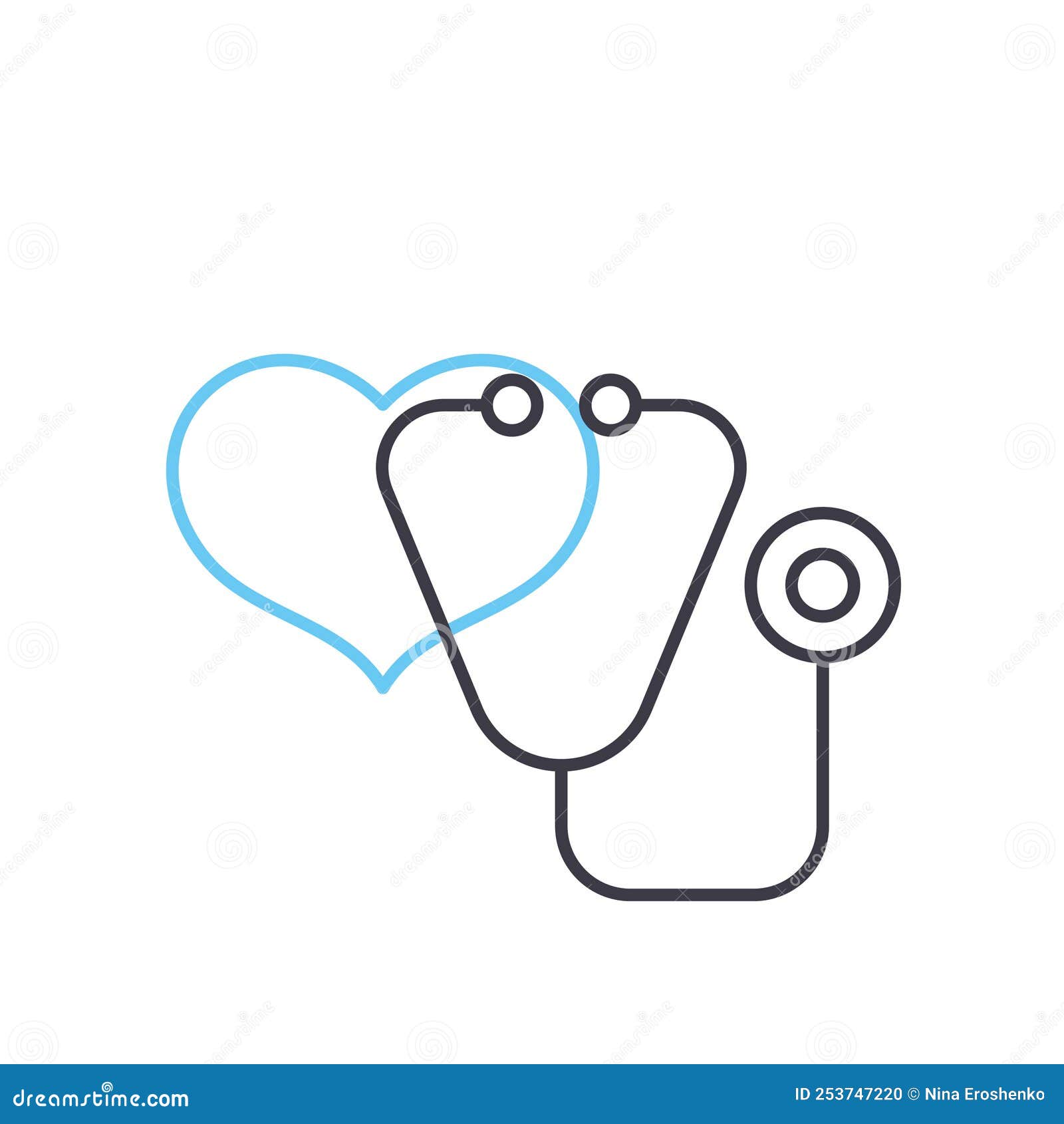 Annual Checkup Line Icon Outline Symbol Vector Illustration Concept