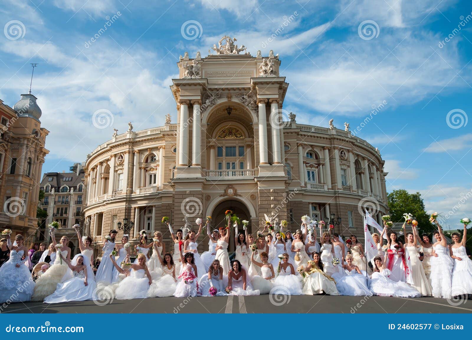 Annual Event â€œ First Bride Paradeâ€ Editorial Photography - Image of ...