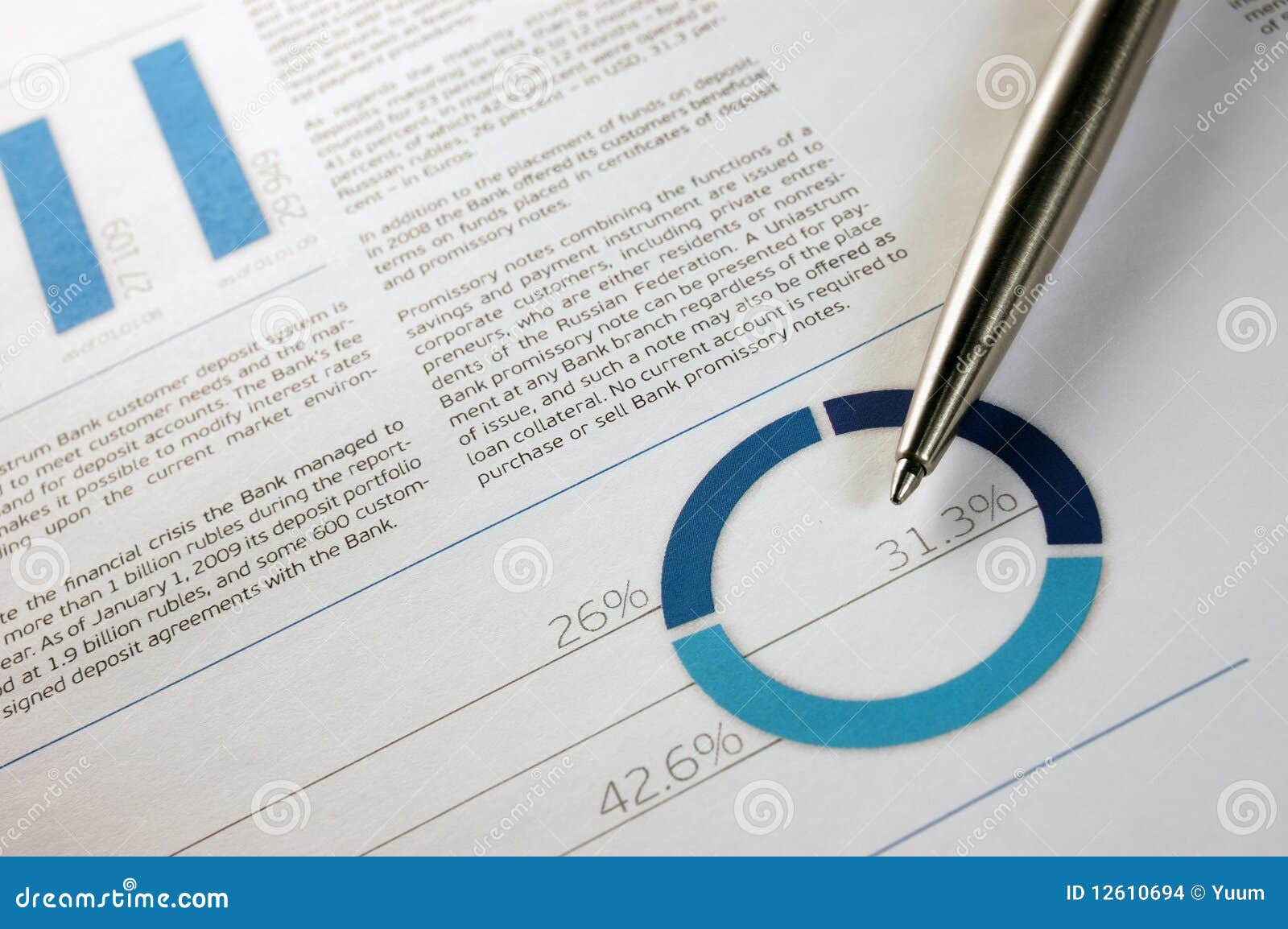Annual financial report stock photo. Image of economics - 12610694