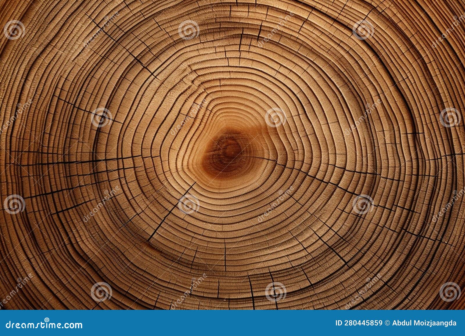 Annual Growth Rings Depicted in Closeup of Tree S Circle Patterns Stock ...