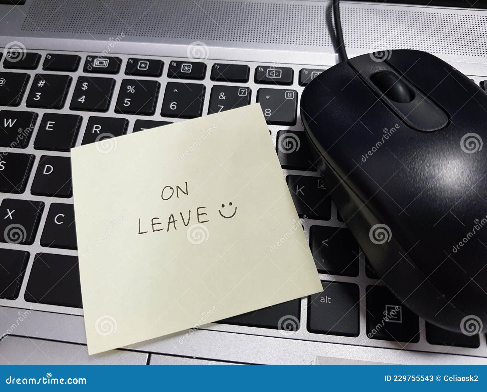 Annual Leave. Out of Office Stock Image - Image of organizer, busy ...