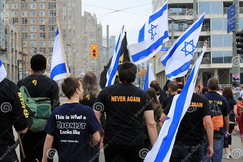 The Annual Marsh Walk with Israel in Toronto Editorial Photo - Image of ...