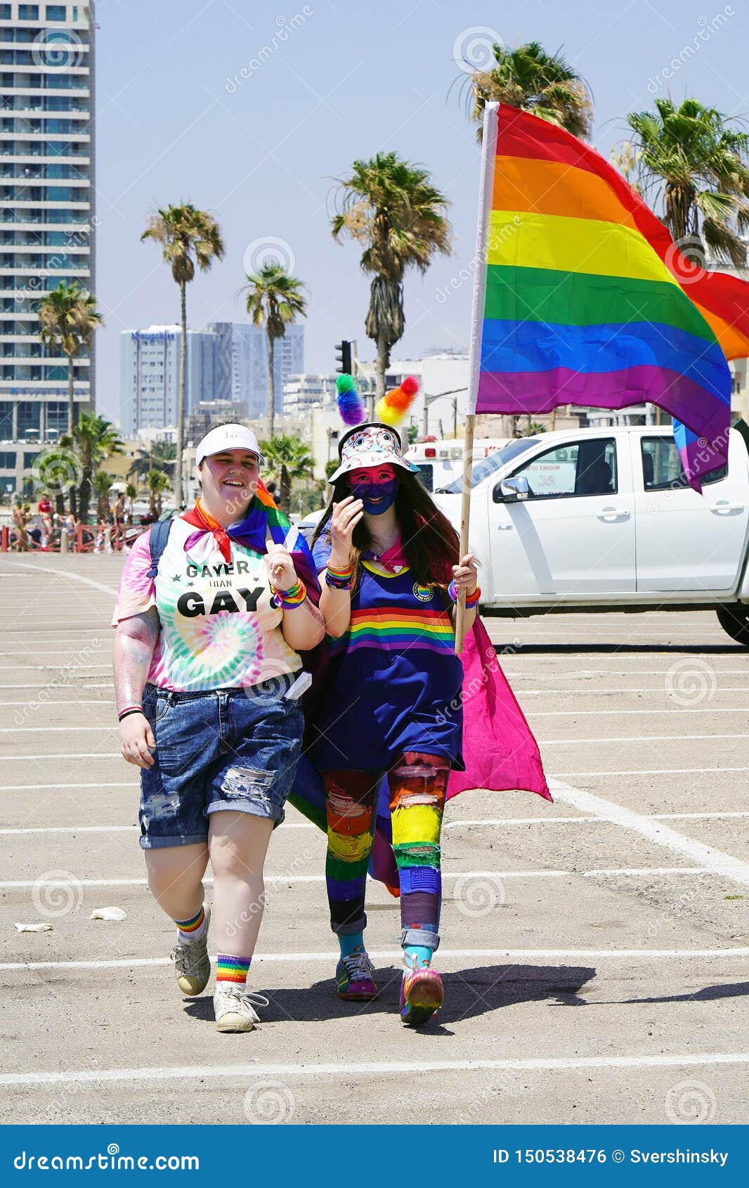 Parade Of Lesbians And Gays People Editorial Photo Image Of Equality