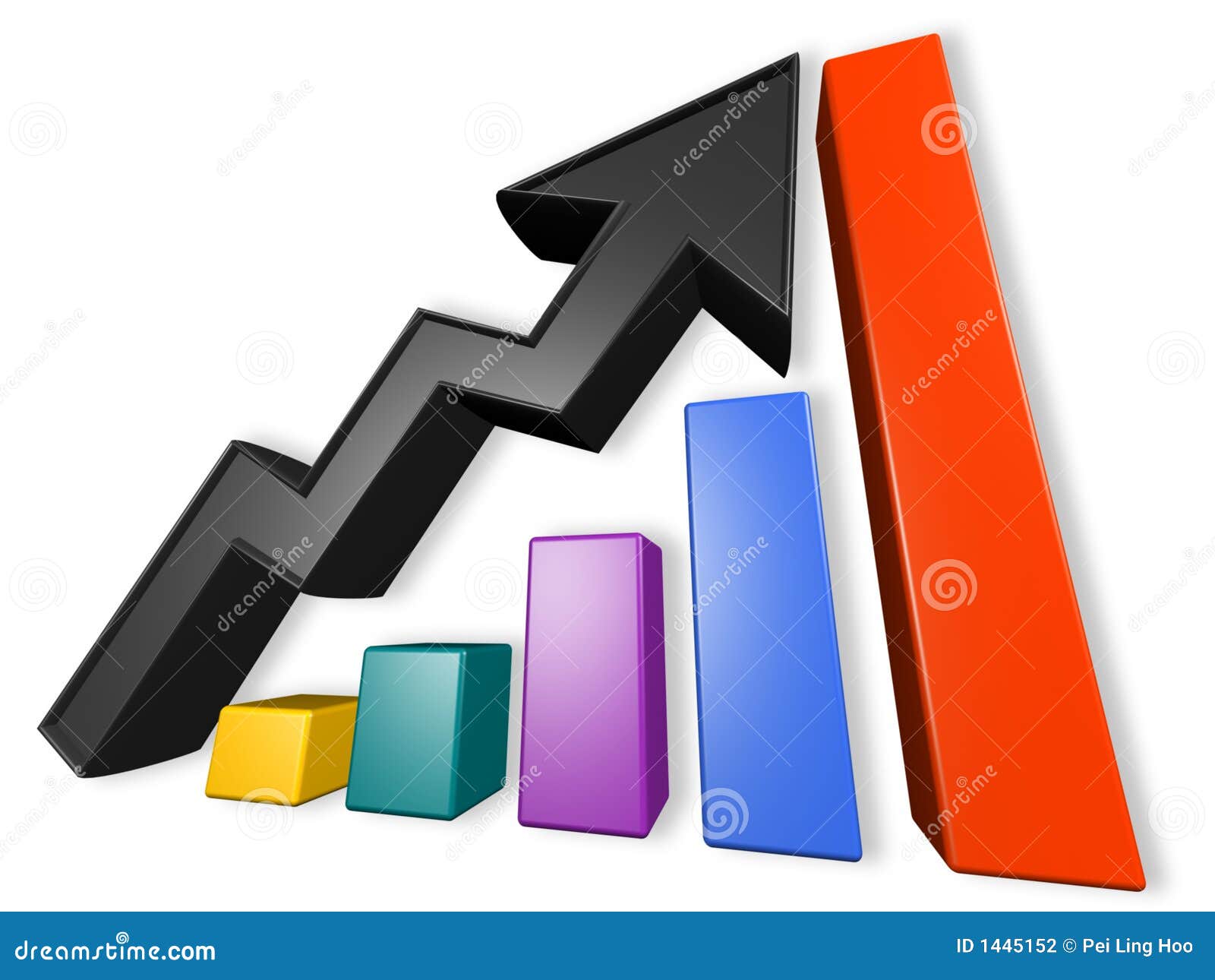 Annual Report Chart stock illustration. Illustration of calculation ...