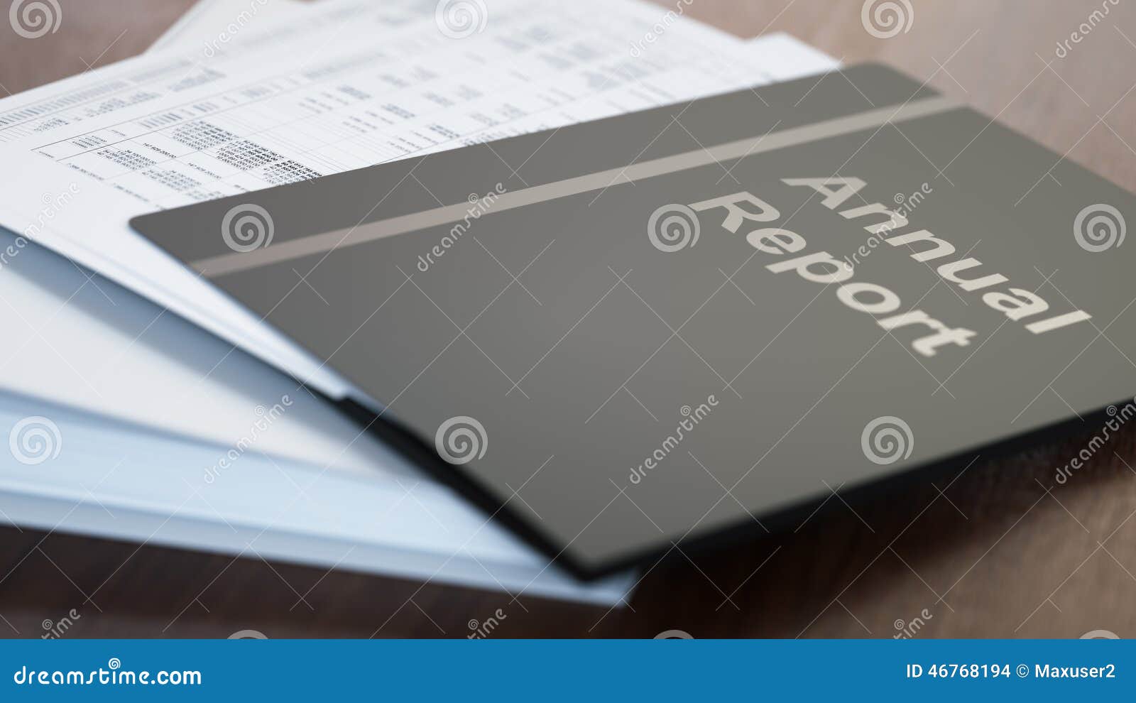 Annual Report stock photo. Image of calculation, finance - 46768194