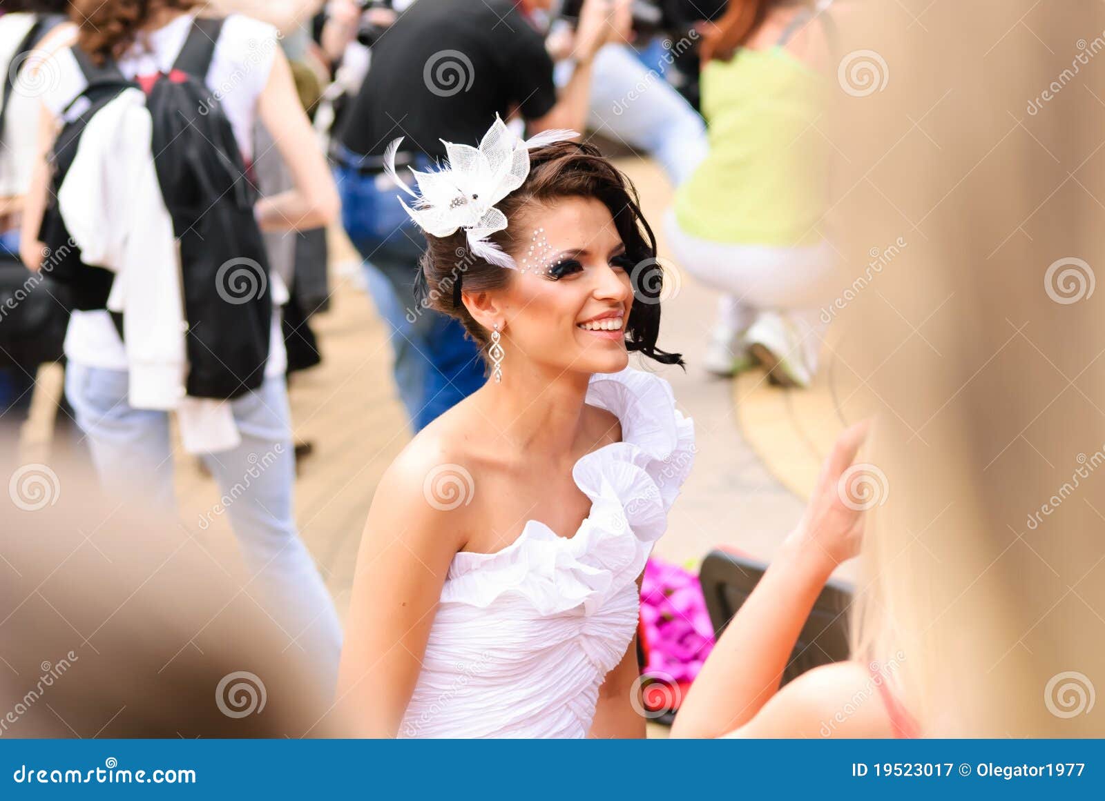 Annual wedding parade editorial photography. Image of female - 19523017