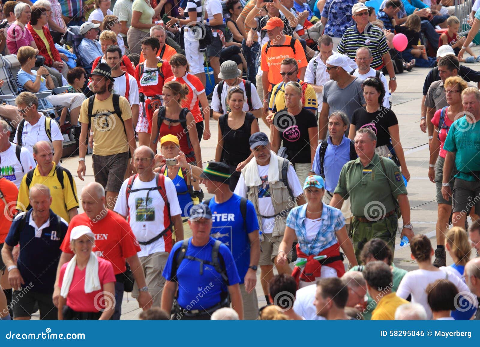 An Annually Recurring Large Walking Event Editorial Photo - Image of ...