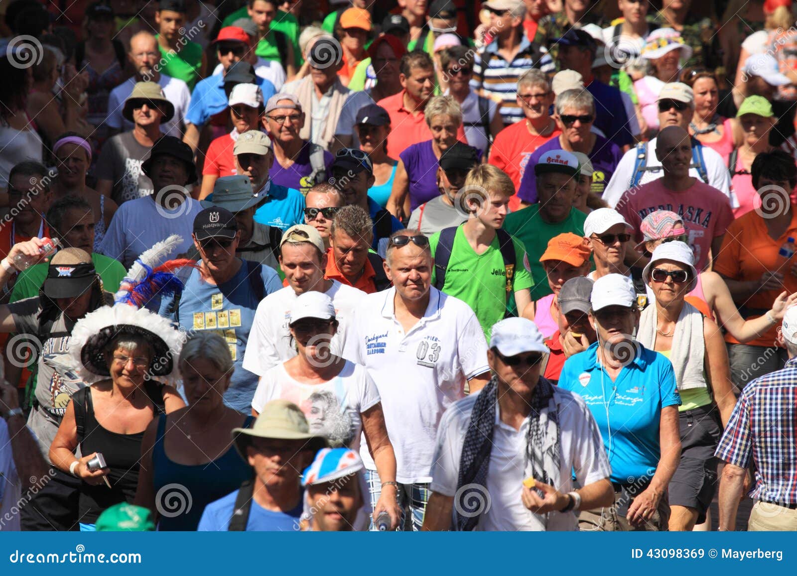 An Annually Recurring Large Walking Event Editorial Stock Image - Image ...