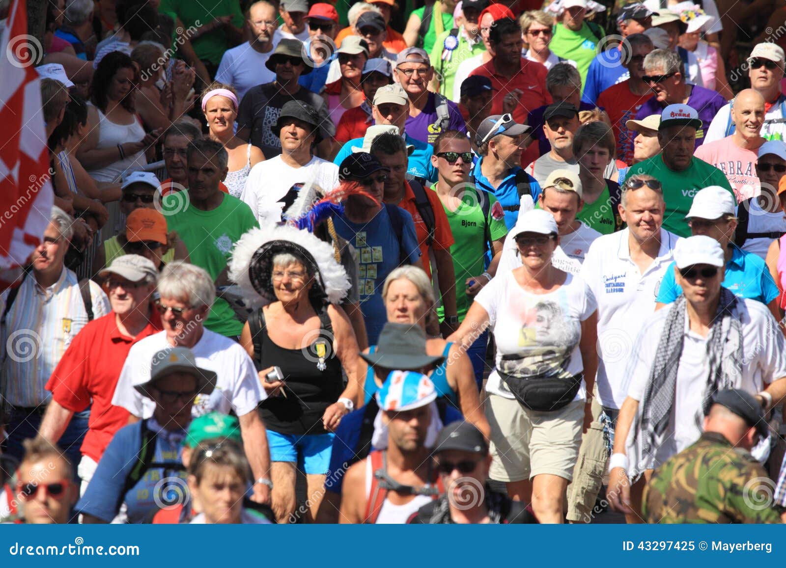 An Annually Recurring Large Walking Event, Editorial Image - Image of ...