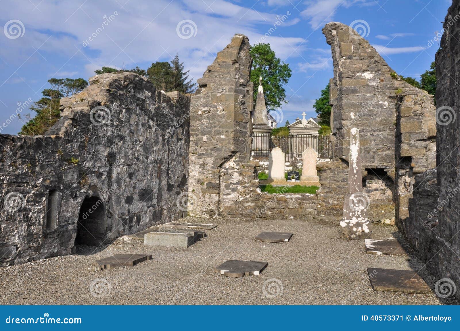 The Annuals of the Four Masters, Donegal (Ireland) Stock Image - Image ...