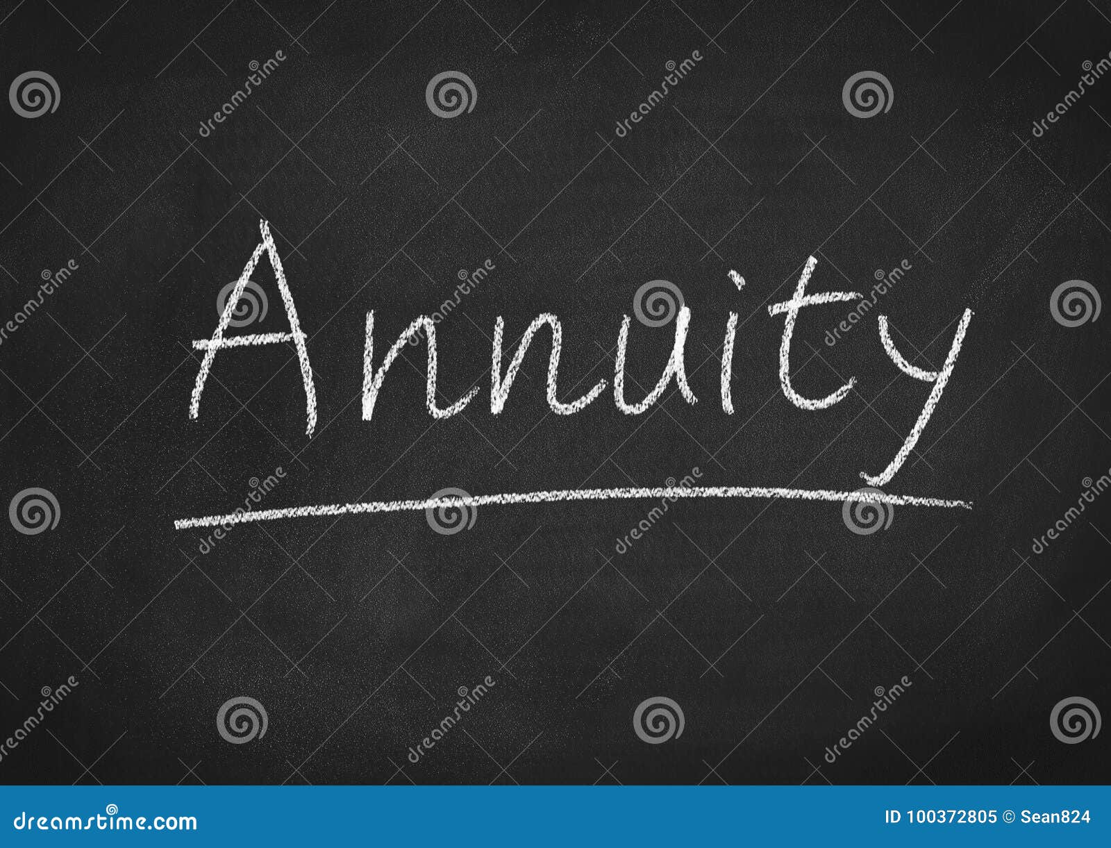 Annuity imagem de stock. Imagem de palavra, quadro, gerência - 100372805