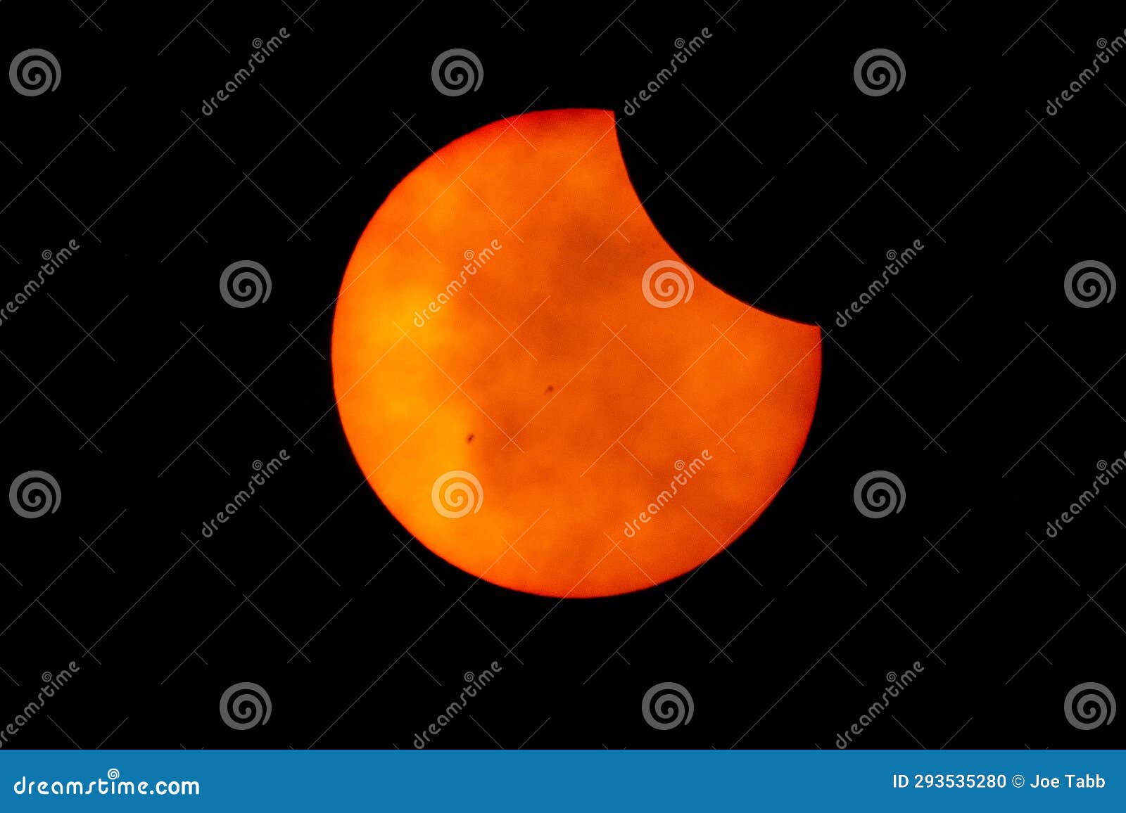 Annular Solar Eclipse 2023 from Florida. Stock Photo - Image of solar ...