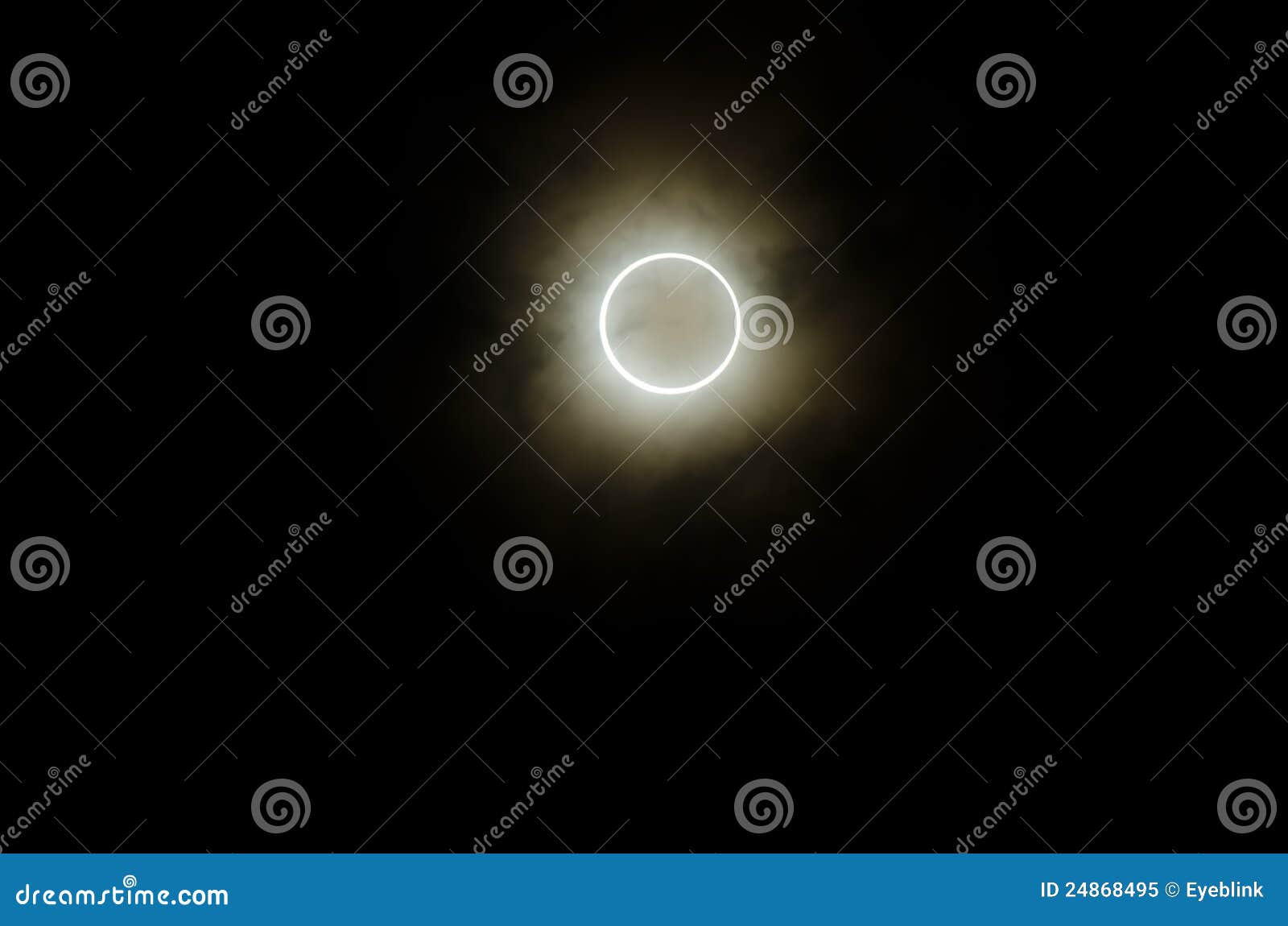 Annular Solar Eclipse,japan,2012 Stock Image - Image of circular ...