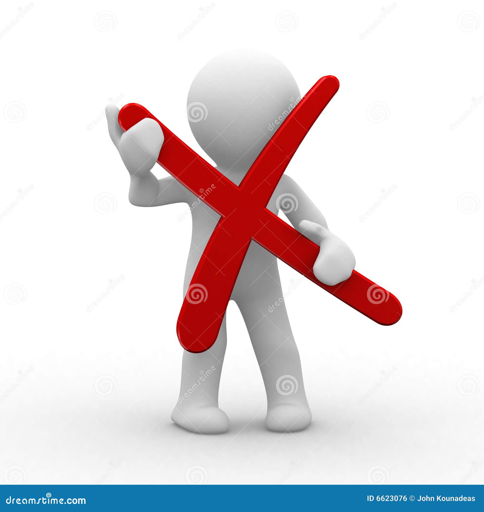 Annulation illustration stock. Illustration du rouge, niez - 6623076