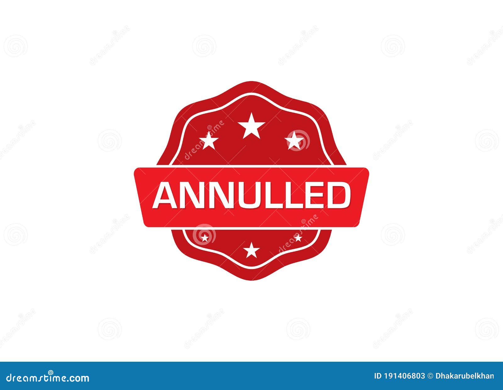 Annulled Label Sticker,Annulled Badge Sign Stock Vector - Illustration ...