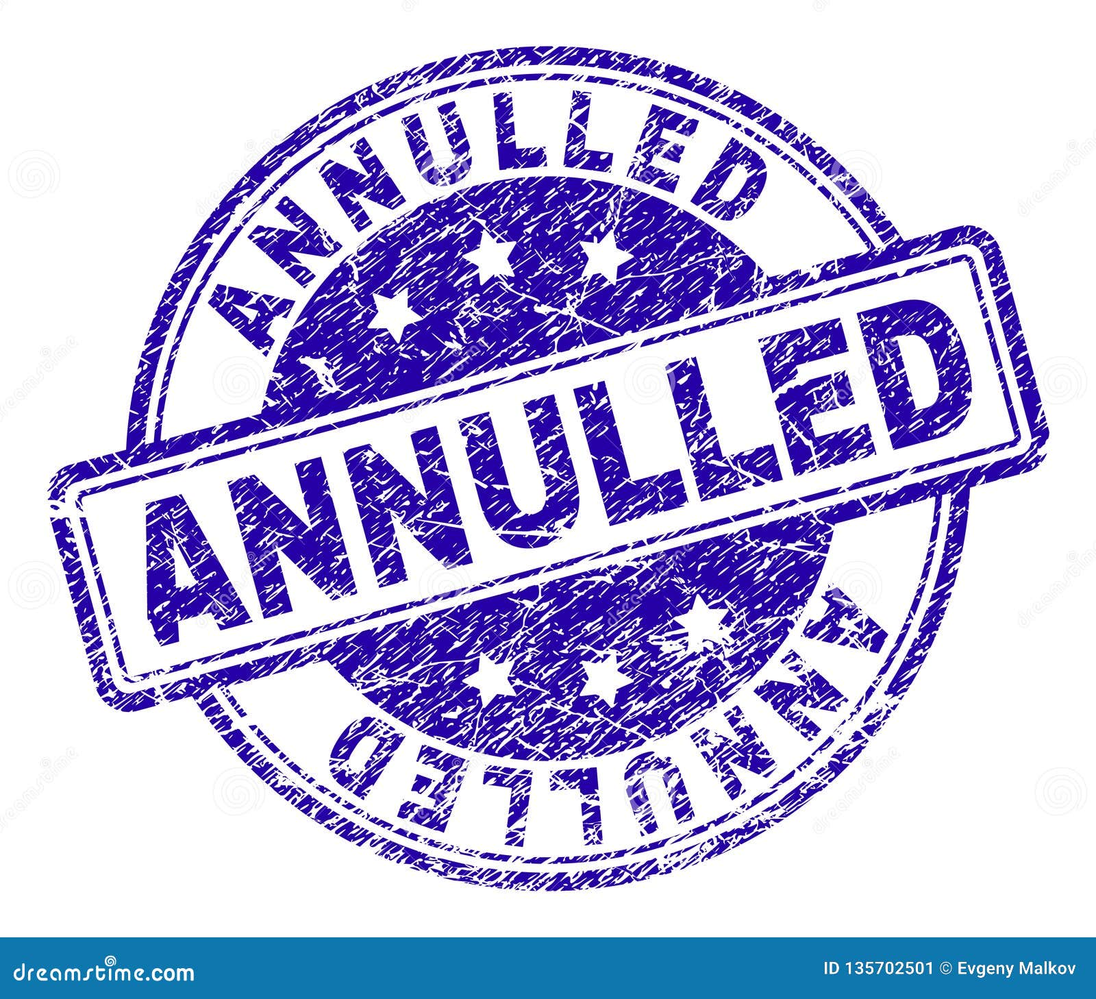 Grunge Textured ANNULLED Stamp Seal Stock Vector - Illustration of ...