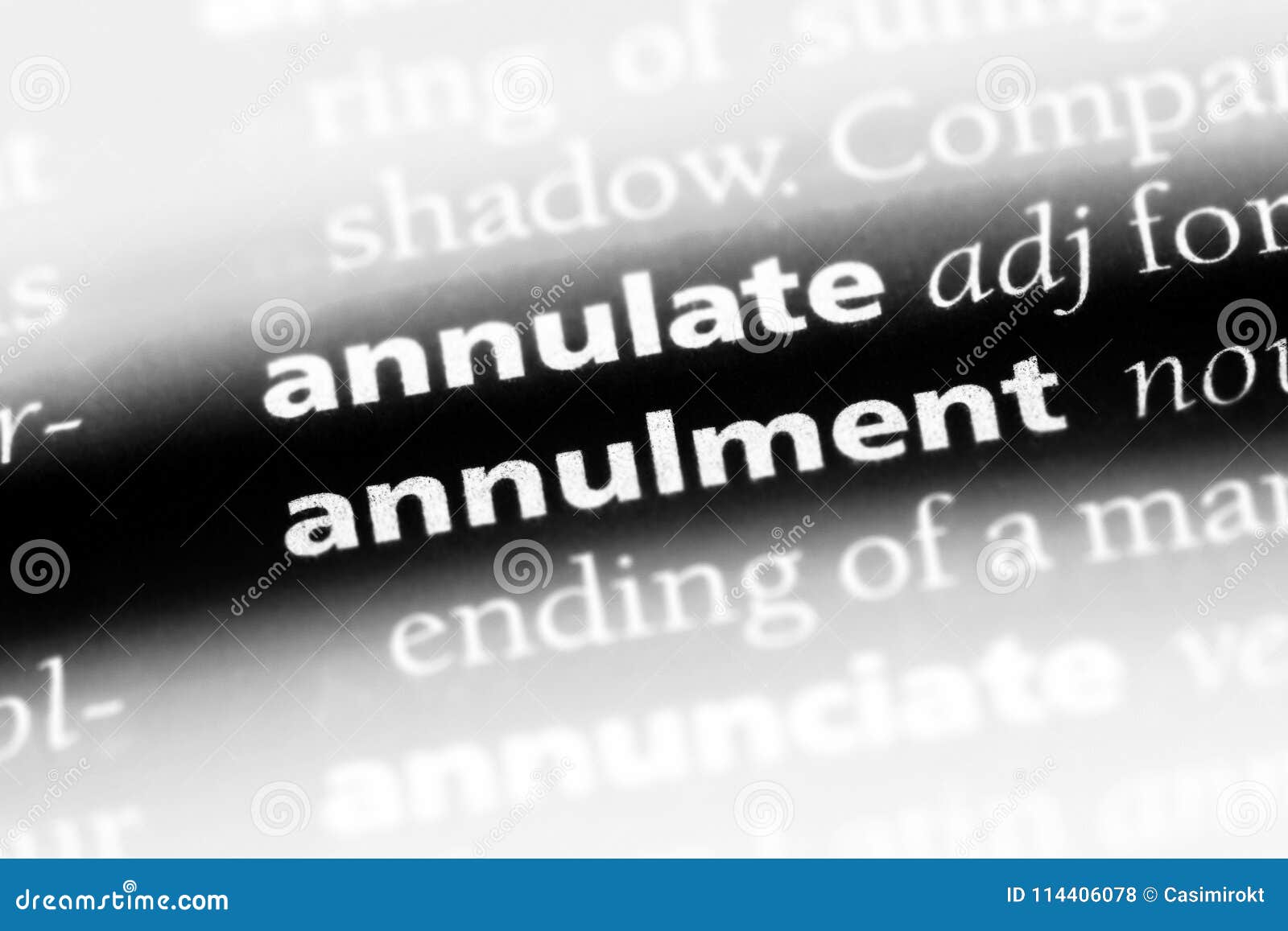 Annulment stock photo. Image of book, annulment, word - 114406078