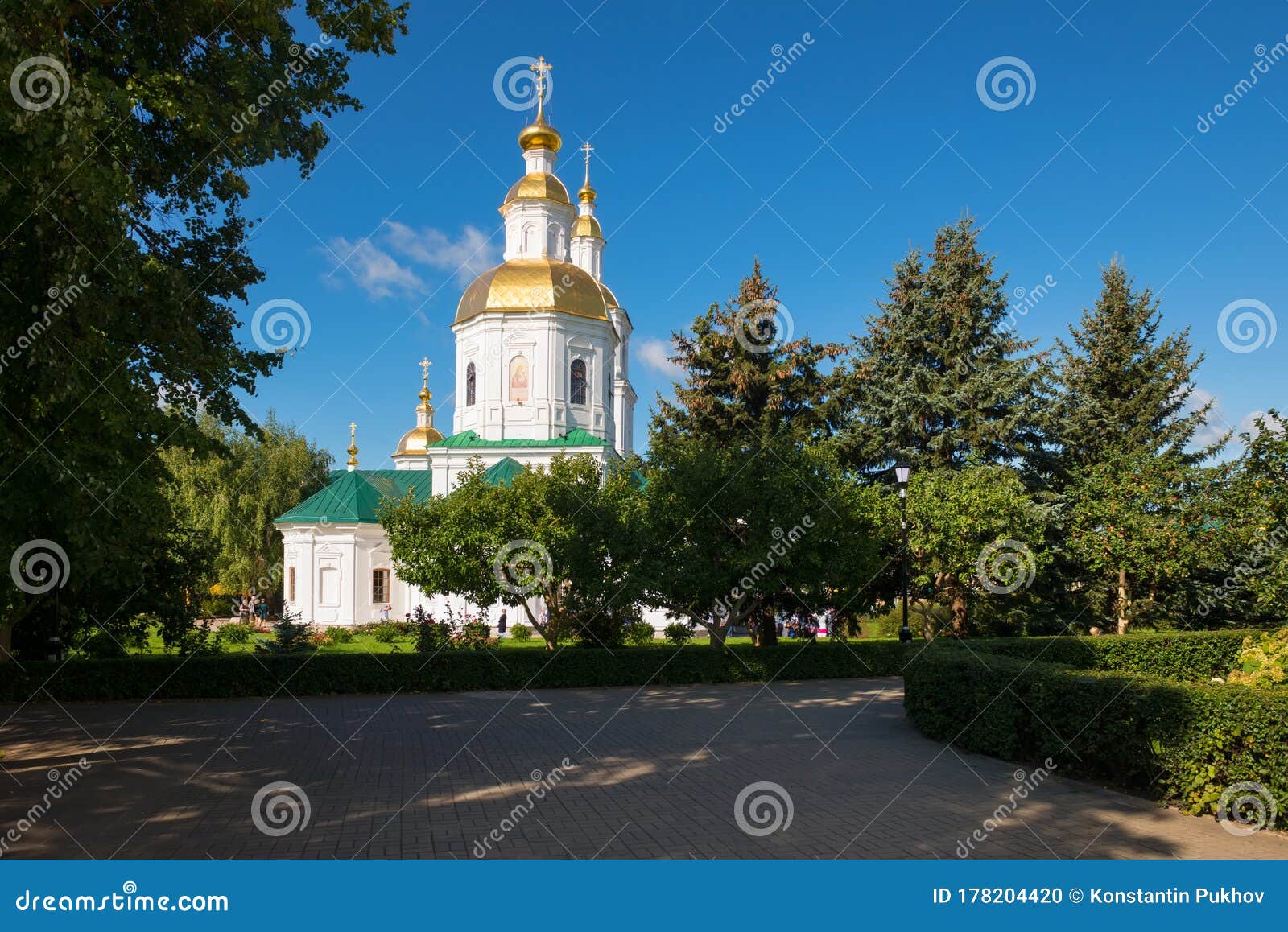 The Annunciation Cathedral of the Trinity Seraphim-Diveevo Monastery ...