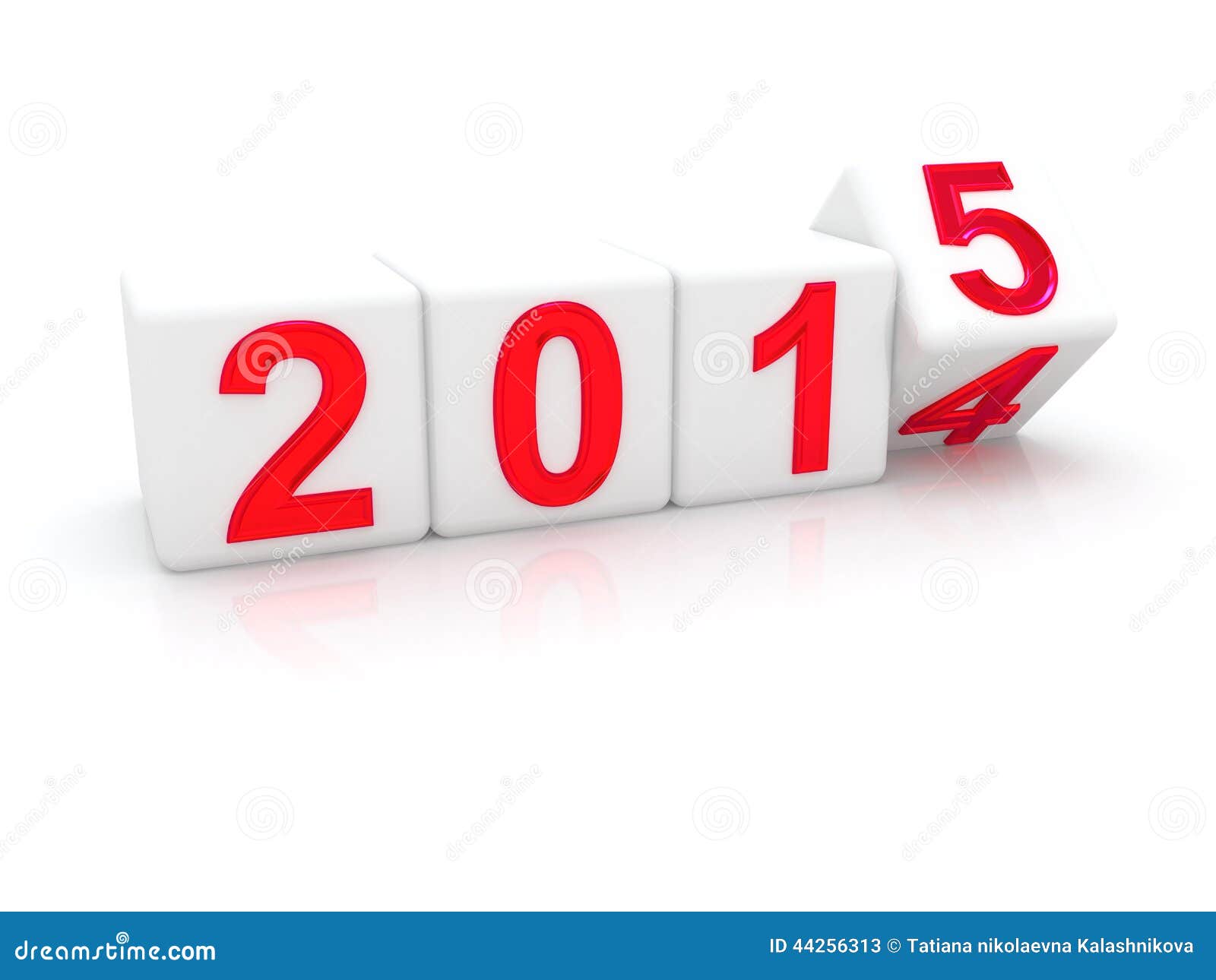 Ano novo feliz 2015 ilustração stock. Ilustração de janeiro - 44256313