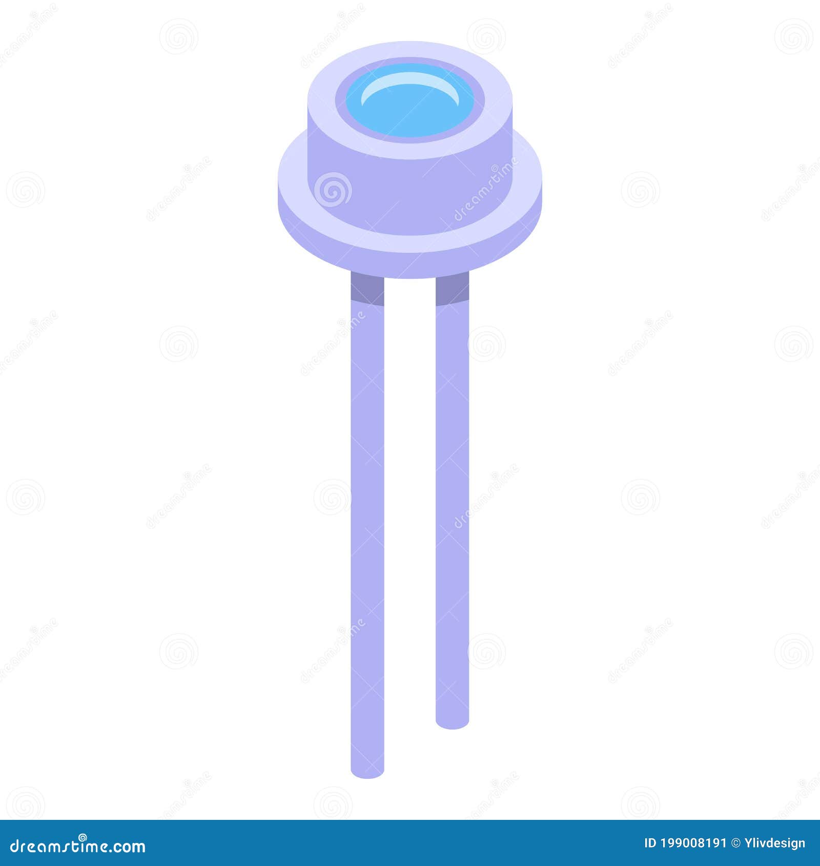 Anode Icon, Isometric Style Stock Vector - Illustration of electrical ...