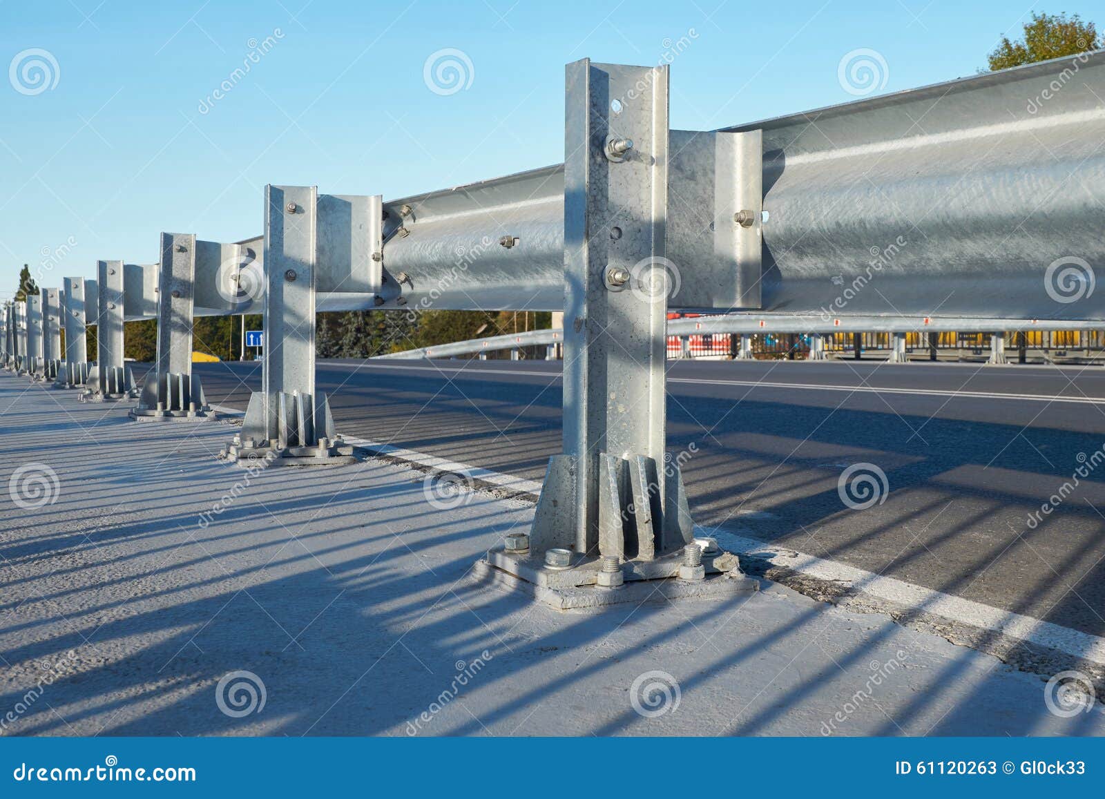 Anodized Safety Steel Barrier Royalty-Free Stock Photo | CartoonDealer ...
