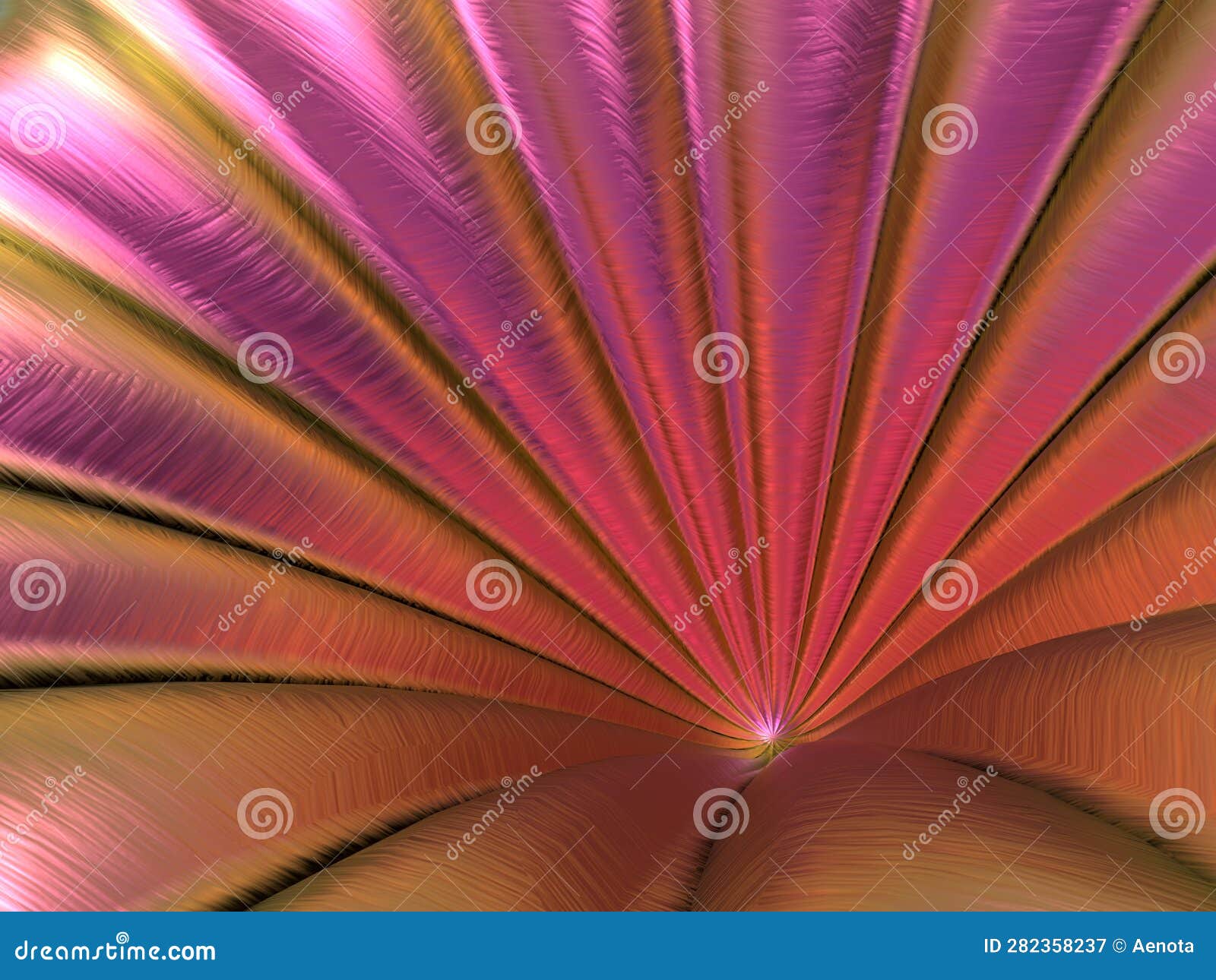 Anodized Titanium Backdrop - 3D Image with Dichroism - Generative ...