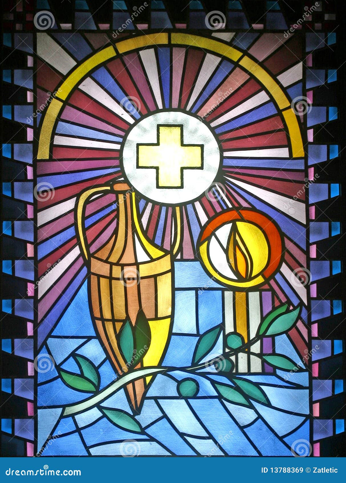 Anointing of the Sick stock image. Image of antique, glass - 13788369