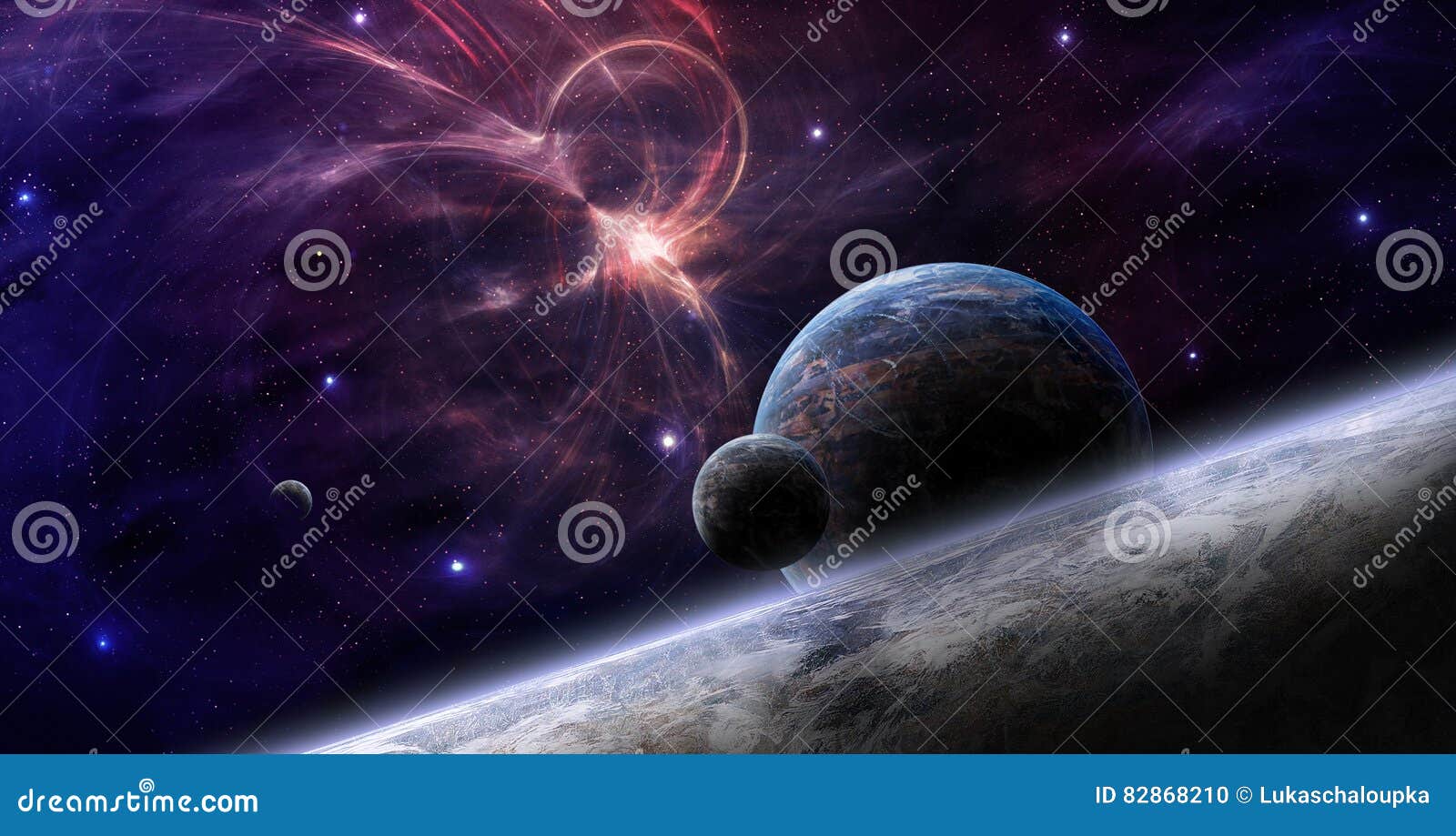 Anomaly stock illustration. Illustration of meteor, field - 82868210
