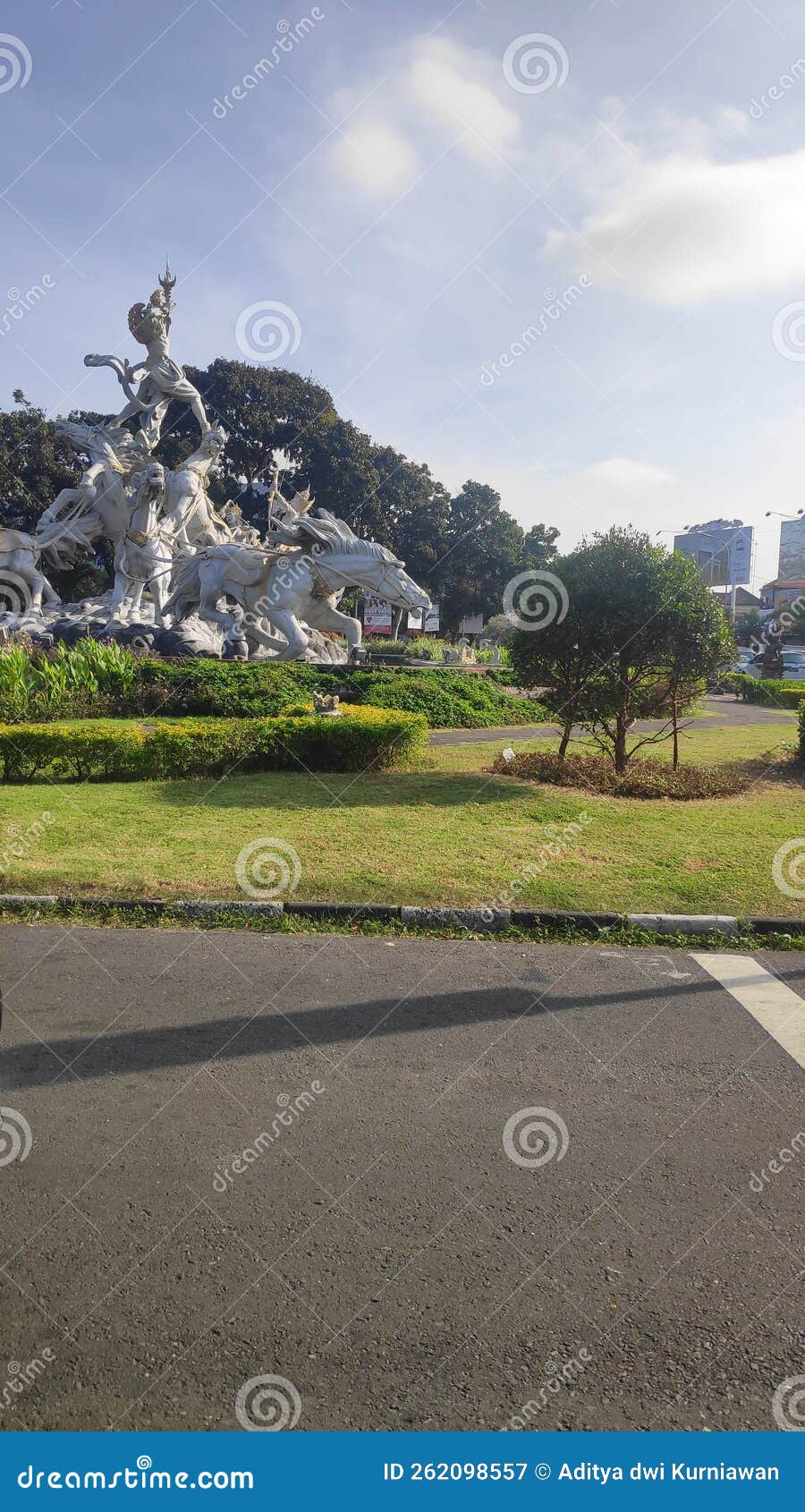The Anoman Statue in Bali Beach in Kuta City Editorial Photography ...
