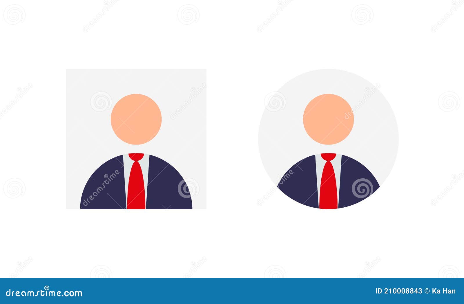 The Anonym Icon. Unknown And Faceless, Impersonal, Featureless Symbol ...