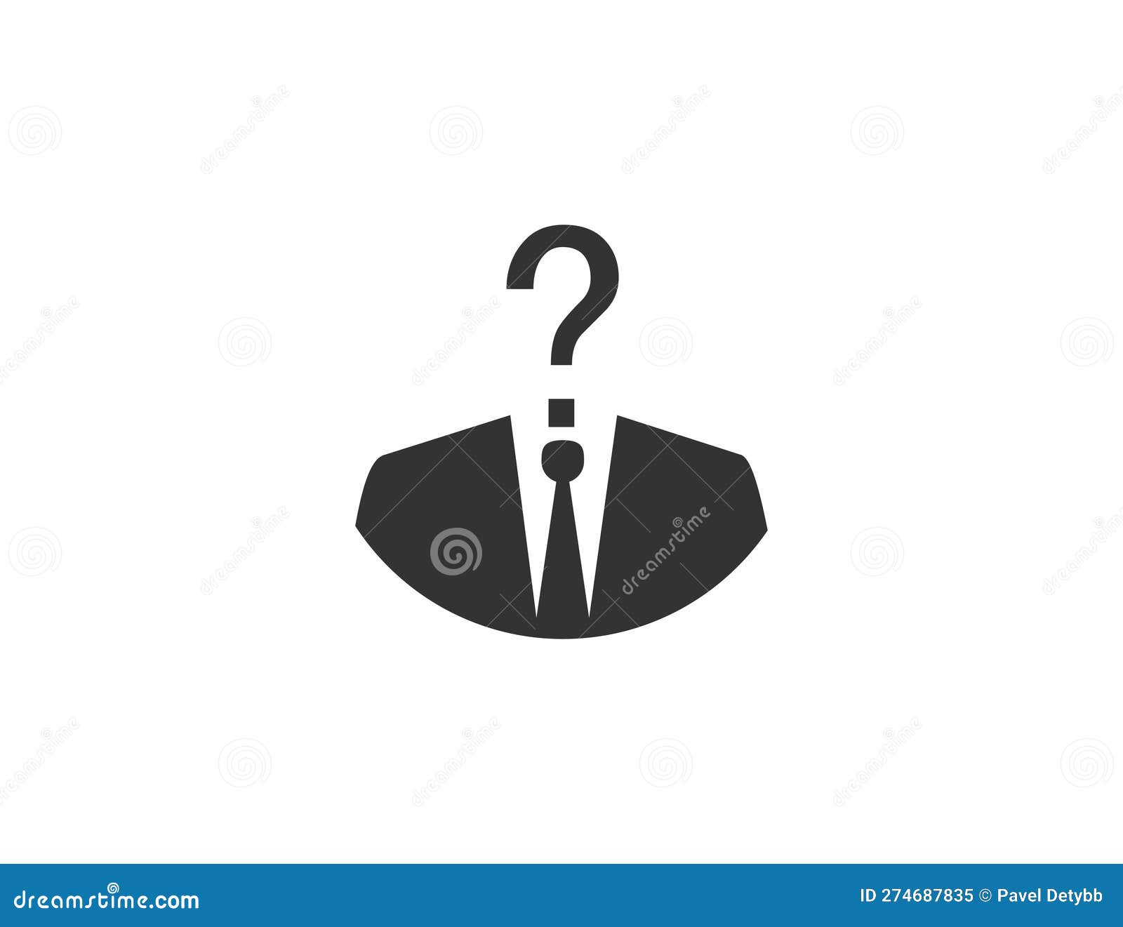 Anonymity, Unknown Icon. Vector Illustration. Stock Vector ...