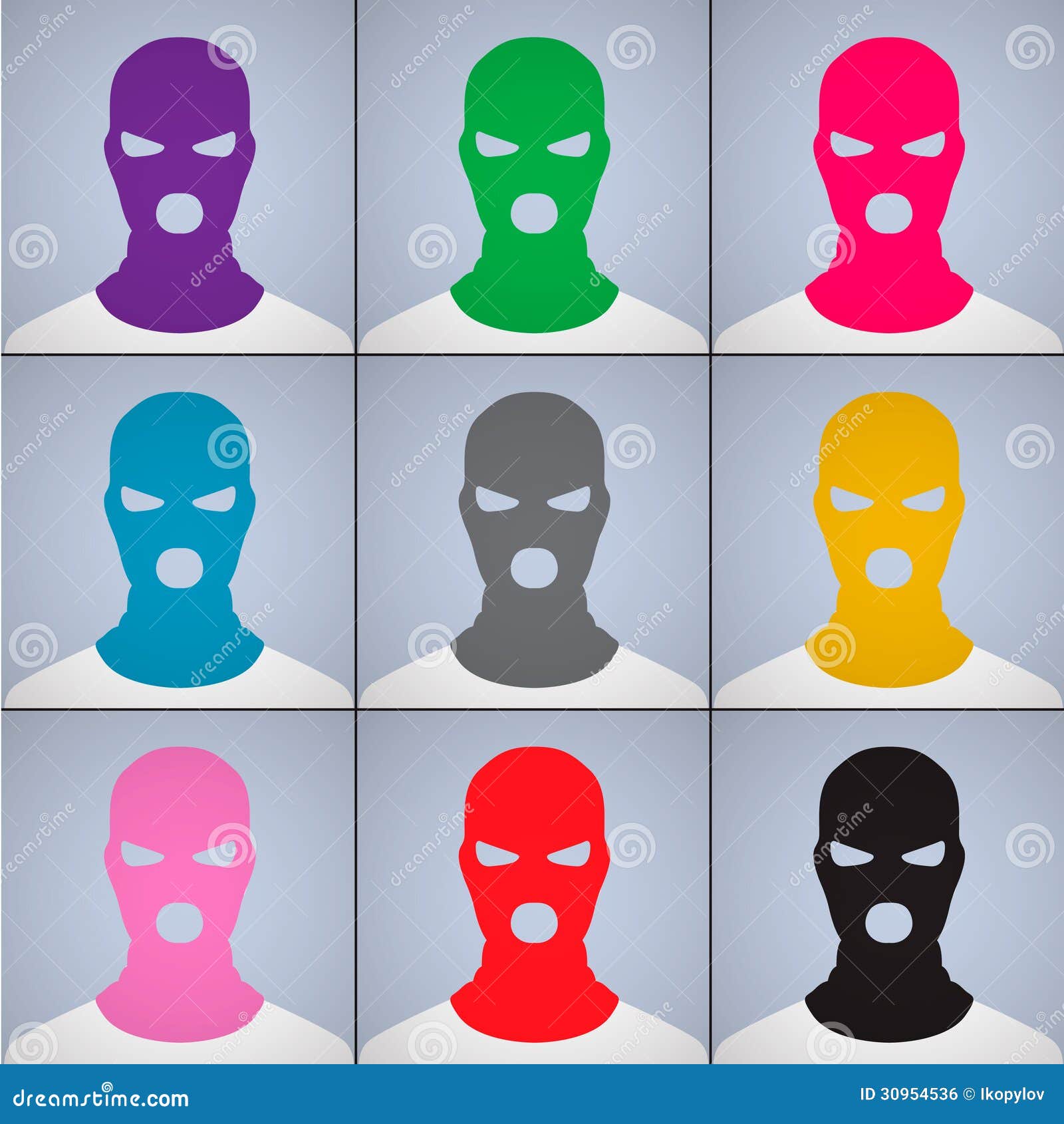 The Anonymous Author of Avatars in a Cap-mask Stock Vector ...
