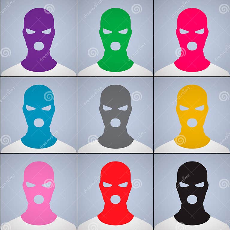 The Anonymous Author of Avatars in a Cap-mask Stock Vector ...