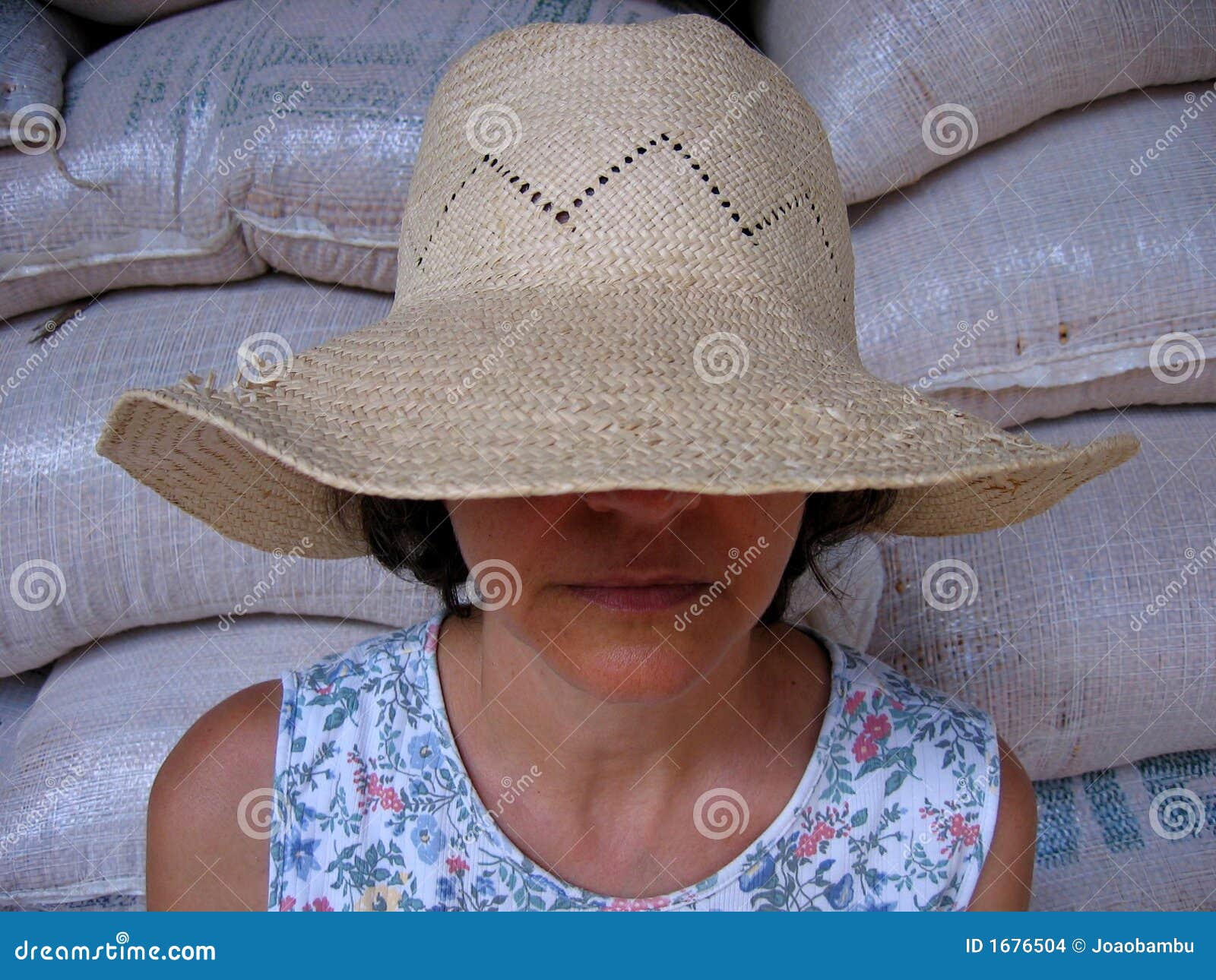 Anonymous Brazilian Country Worker Stock Photo - Image of straw, lady ...