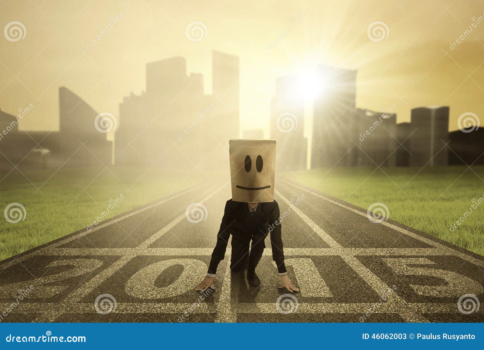 Anonymous Businessman Ready To Compete Stock Image - Image of anonymous ...
