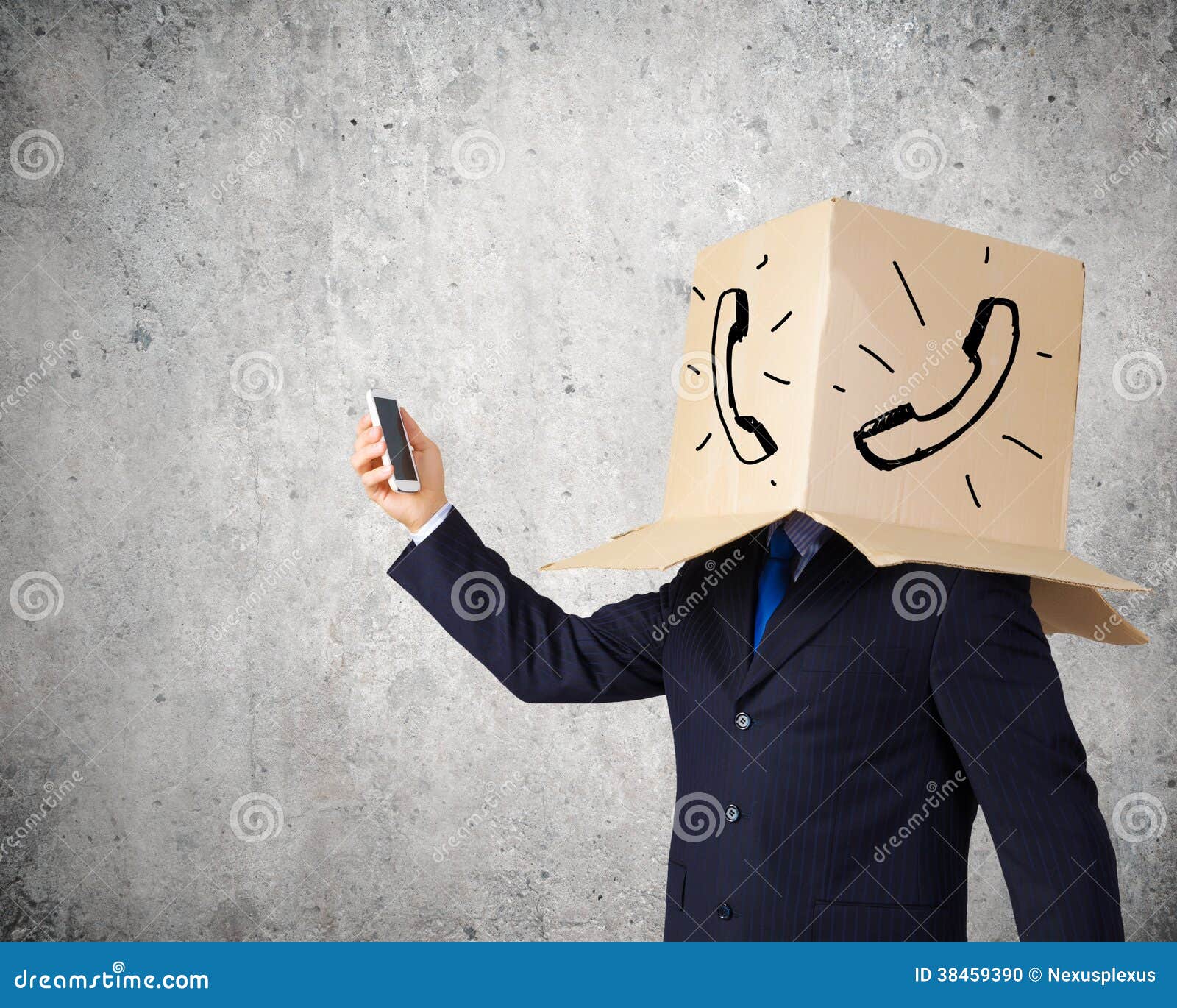 Anonymous call stock photo. Image of personal, phone - 38459390